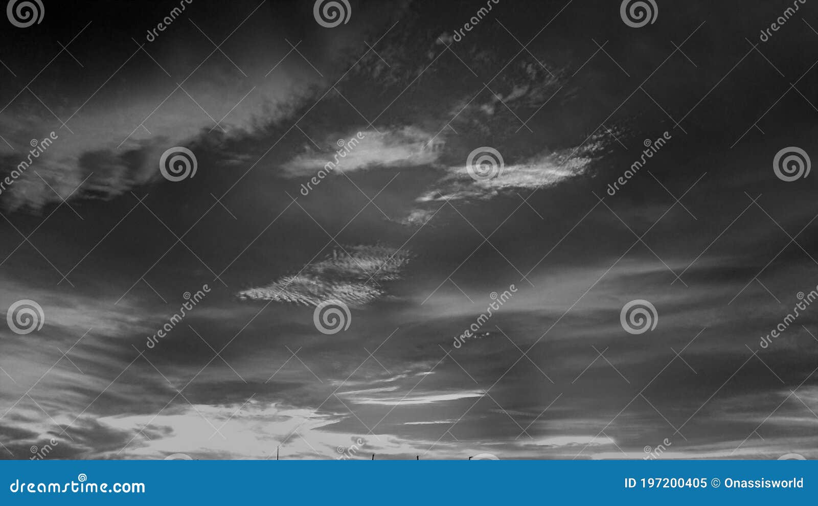 Turbulent Skies Abstract Background Illustration Stock Image - Image of ...