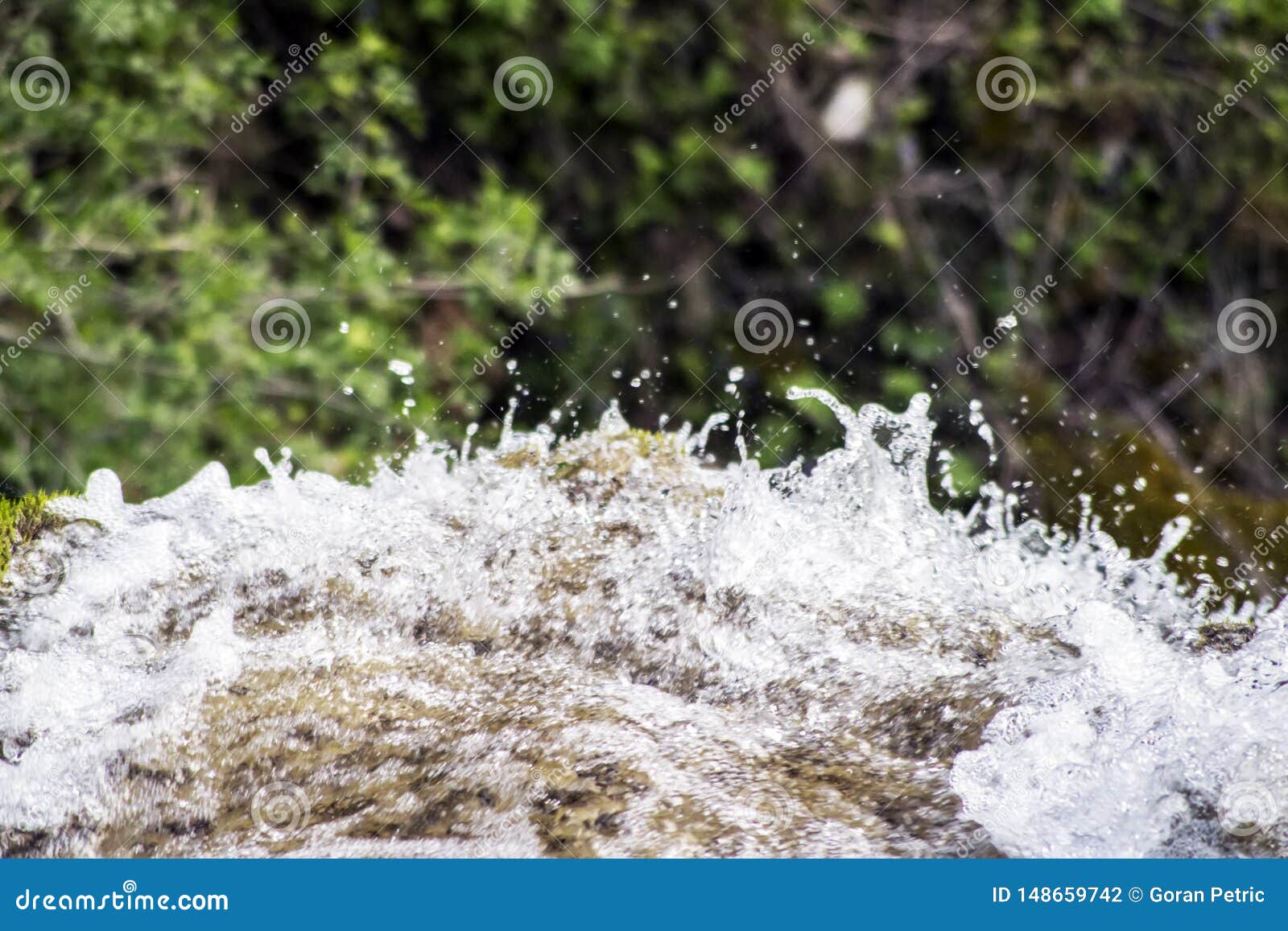 Turbulent Water in the River Stock Photo - Image of turbulence, ocean ...