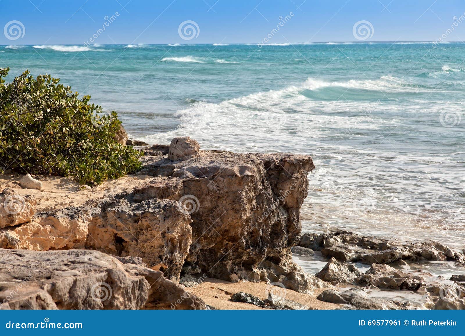Turcos Y Isla Caribeña De Caicos Imagen de archivo - Imagen de arena ...