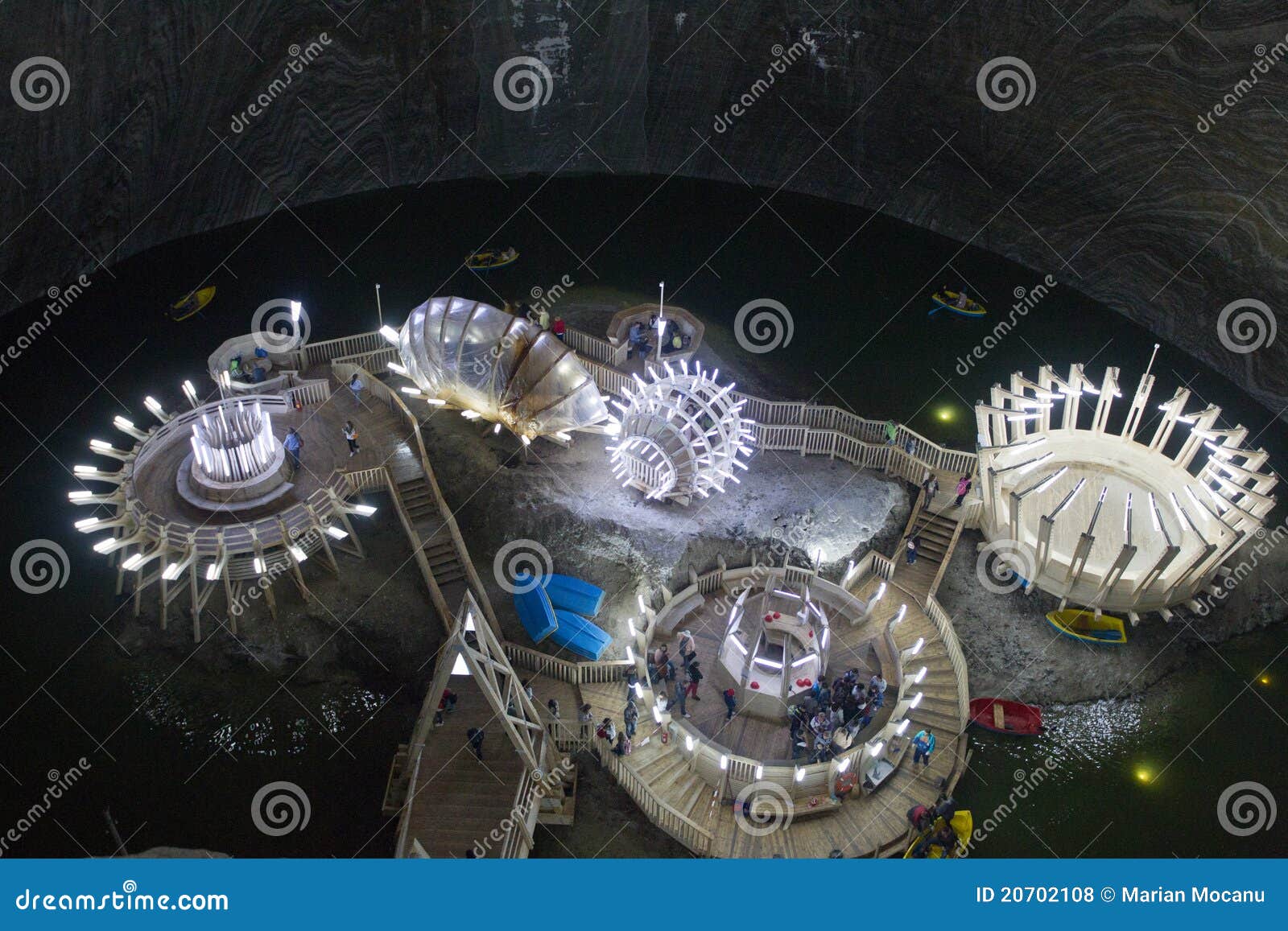 Turda salina editorial stock photo. Image of turda, water - 20702108