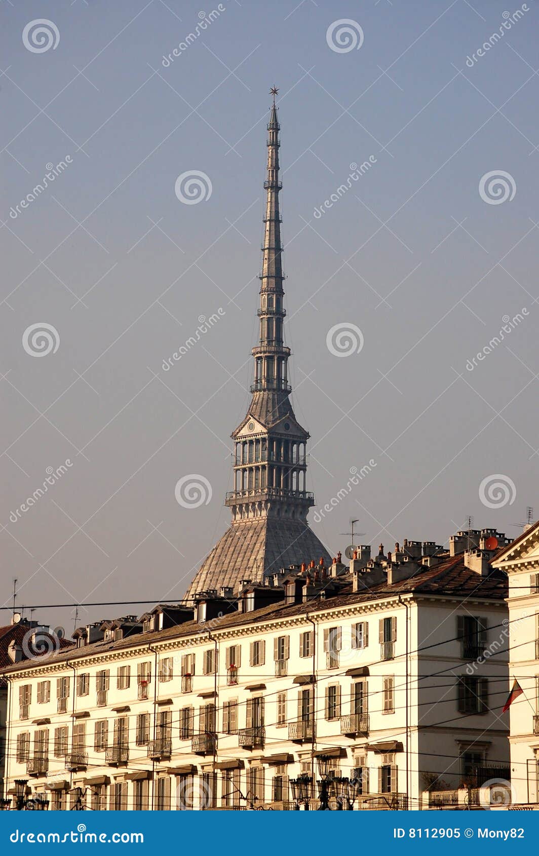 Turin stock image. Image of architecture, antonelliana - 8112905