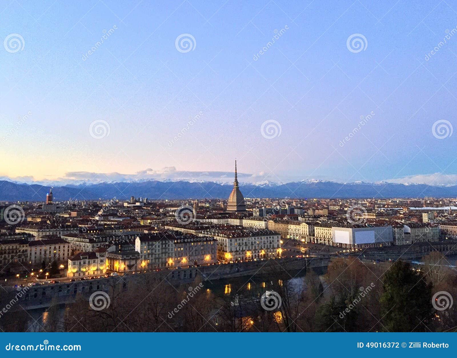 Turin city stock photo. Image of city, turin, view, landmark - 49016372