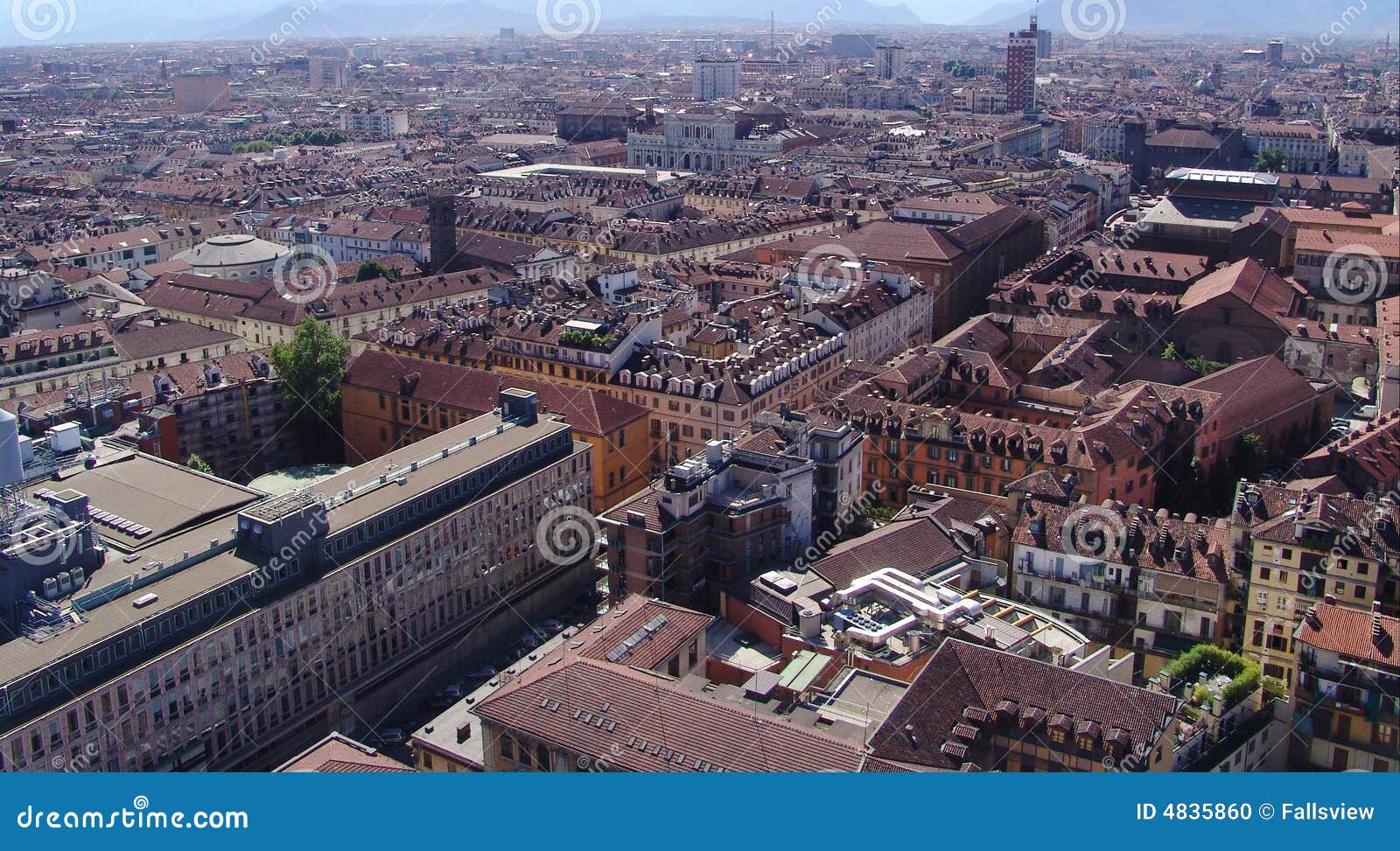 Turin cityscape stock photo. Image of architectures, ground - 4835860