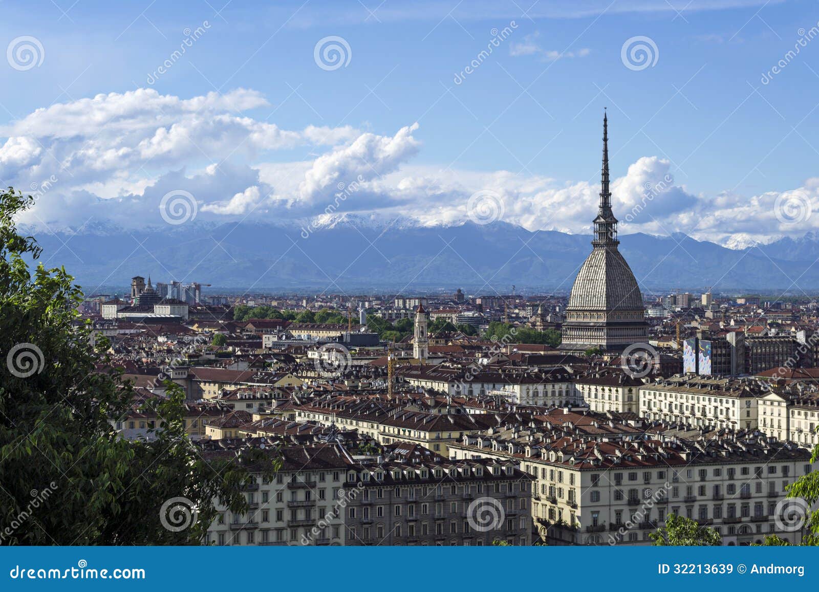 Turin Mole Antonelliana stock image. Image of monument - 32213639