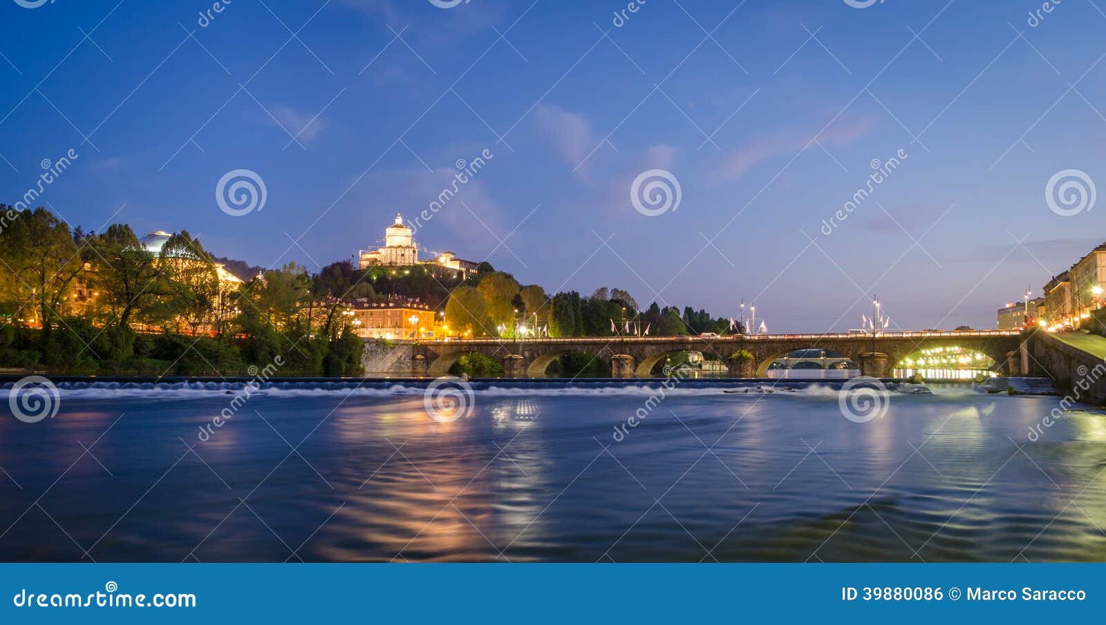 Turin (Torino), River Po and Murazzi Stock Photo - Image of museum ...