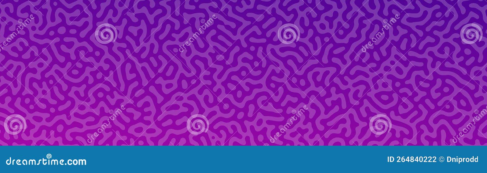 Turing Reaction Colorful Background Stock Vector Illustration Of