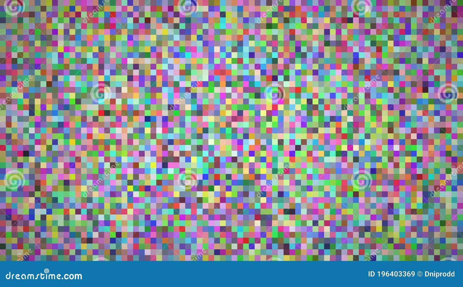 Pixel Art Empty City Vector Illustration. Low-rise Apartment Buildings ...