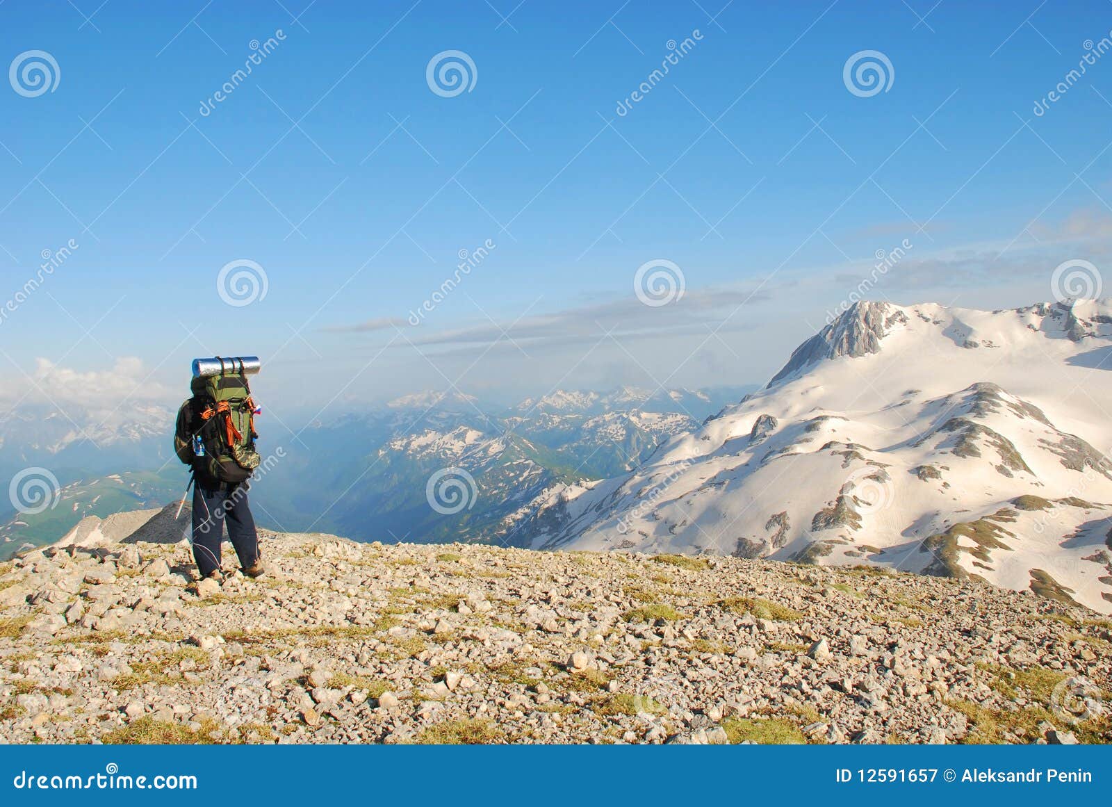 Turist fotografering för bildbyråer. Bild av bergsbestigare - 12591657