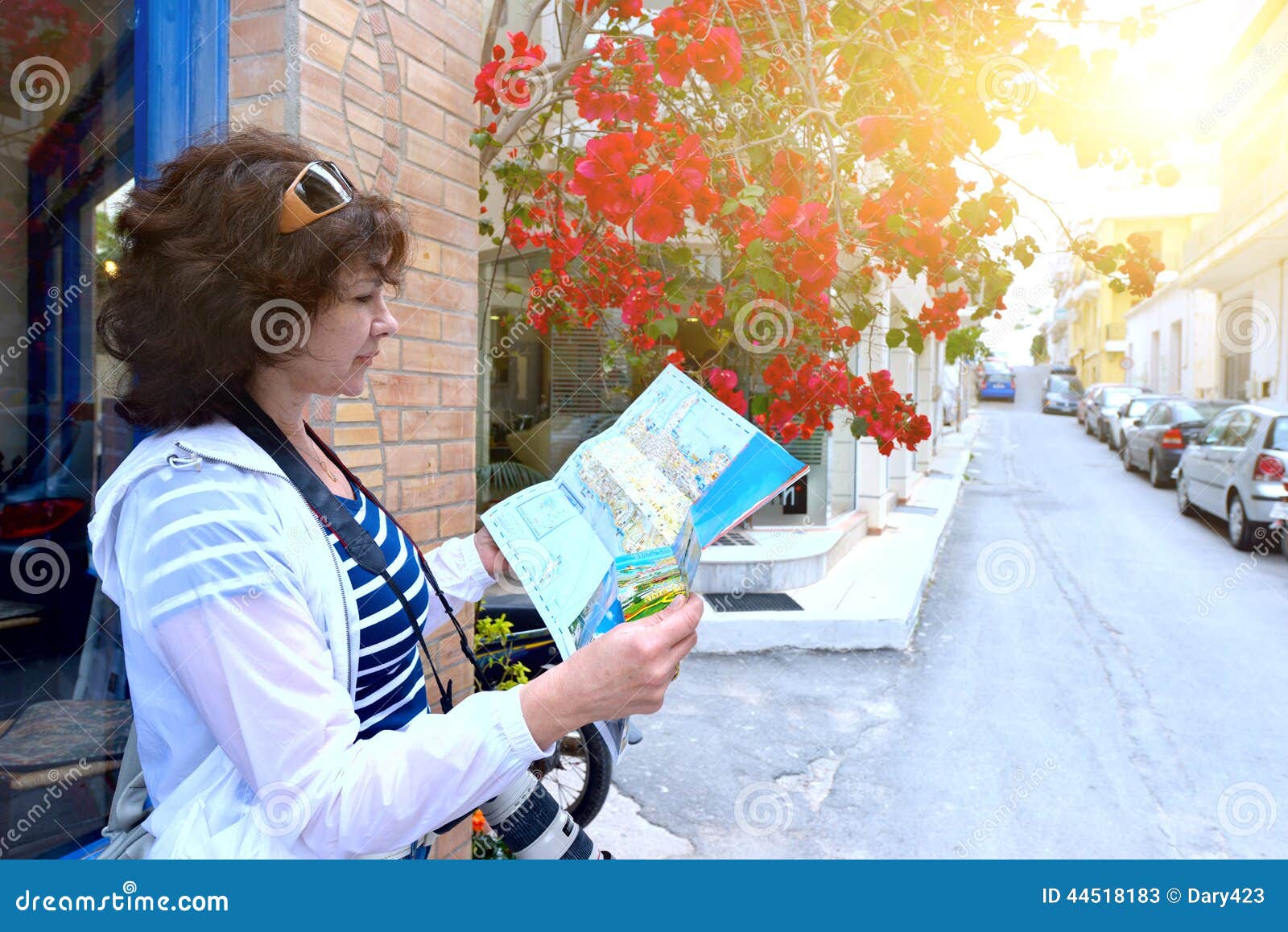 Turist Woman stock image. Image of england, outdoors - 44518183