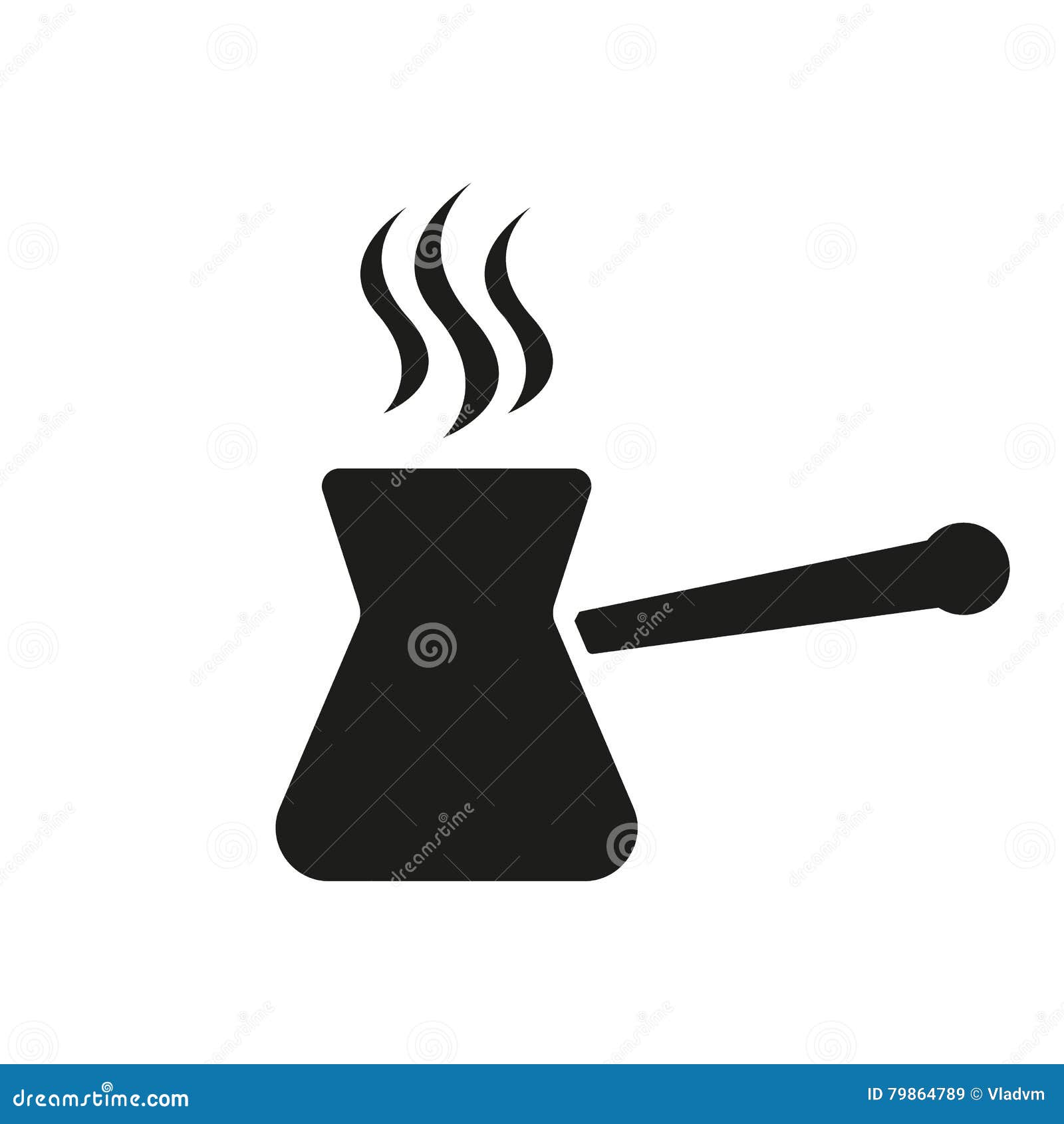 The Turk Icon. Coffee Symbol Stock Vector - Illustration of drink ...