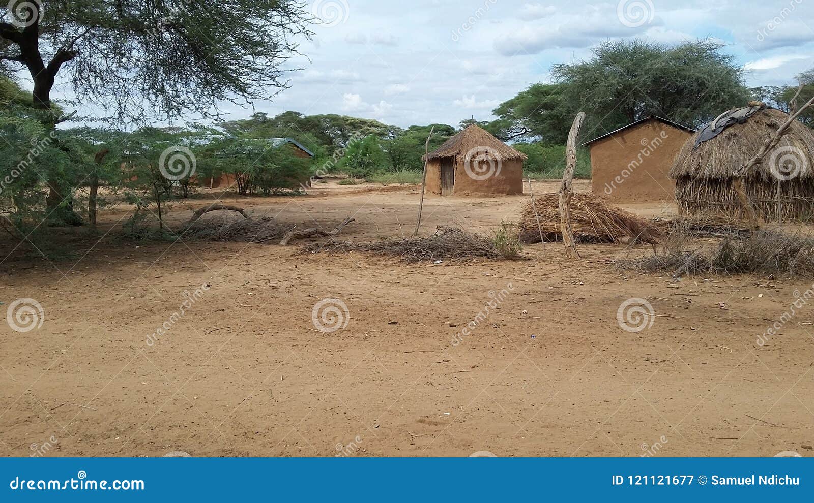 Village Compound stock image. Image of village, homestead - 121121677