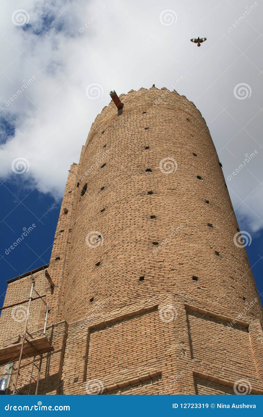 Turkestan stock image. Image of turkestan, landmark, mausoleum - 12723319
