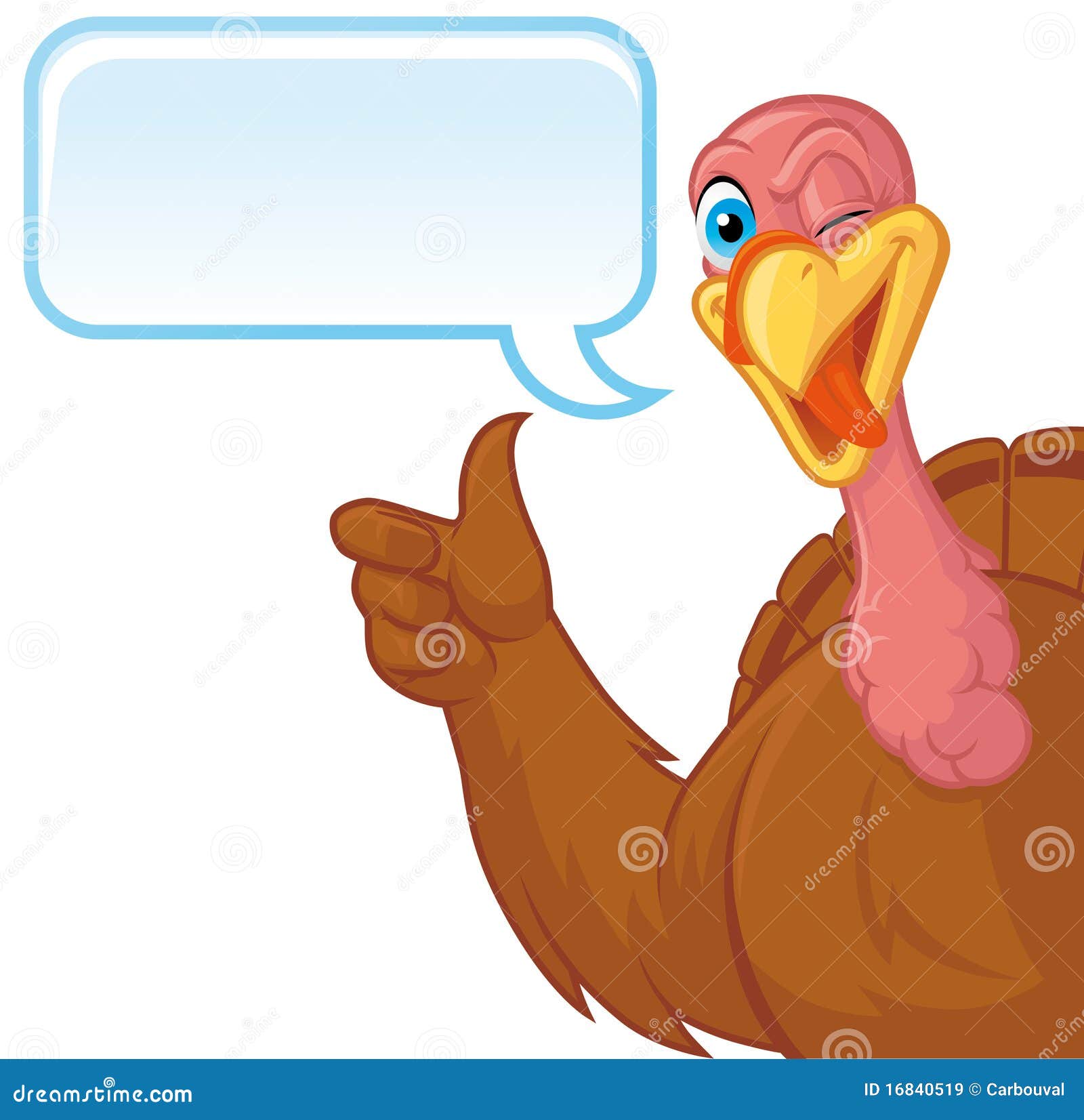 Turkey stock illustration. Illustration of turkey, comic - 16840519