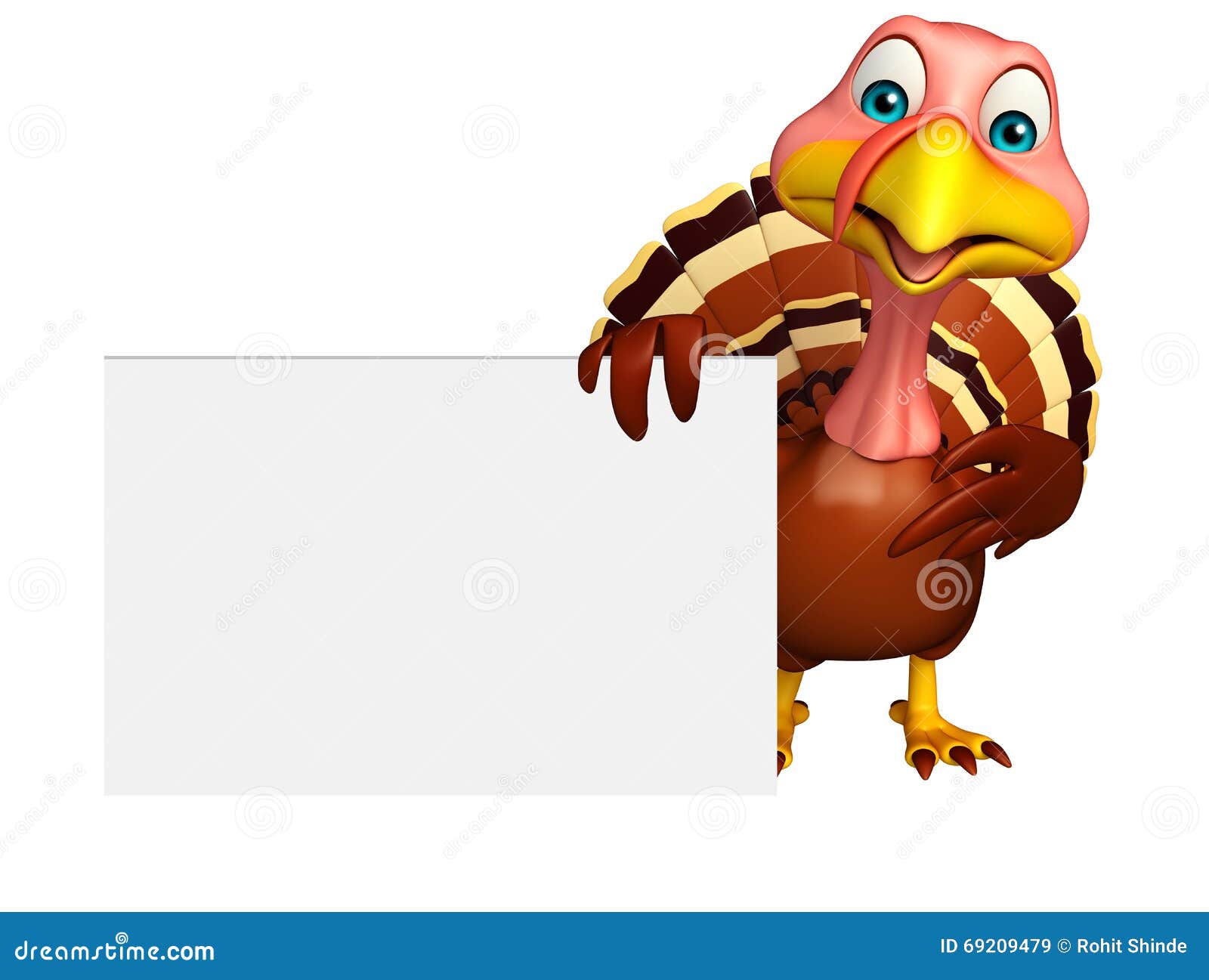 Turkey cartoon character stock illustration. Illustration of cartoon ...