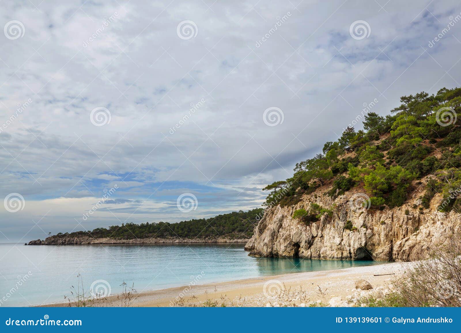 Turkey coast stock image. Image of peaceful, stone, turkey - 139139601