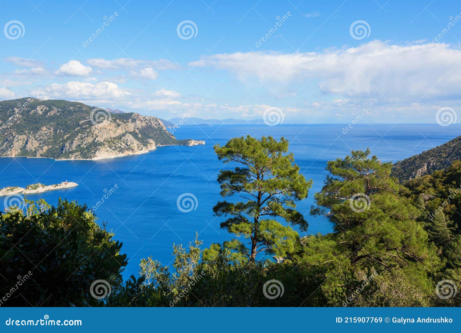 Turkey coast stock image. Image of beach, turkey, mediterranean - 215907769