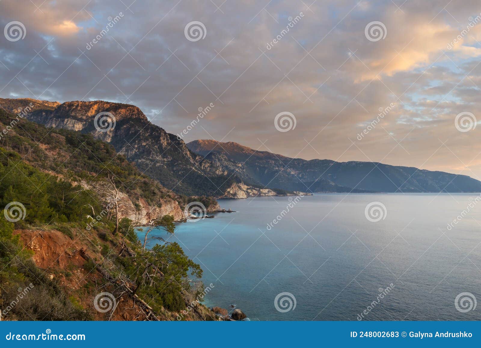 Turkey coast stock image. Image of shore, lagoon, holiday - 248002683