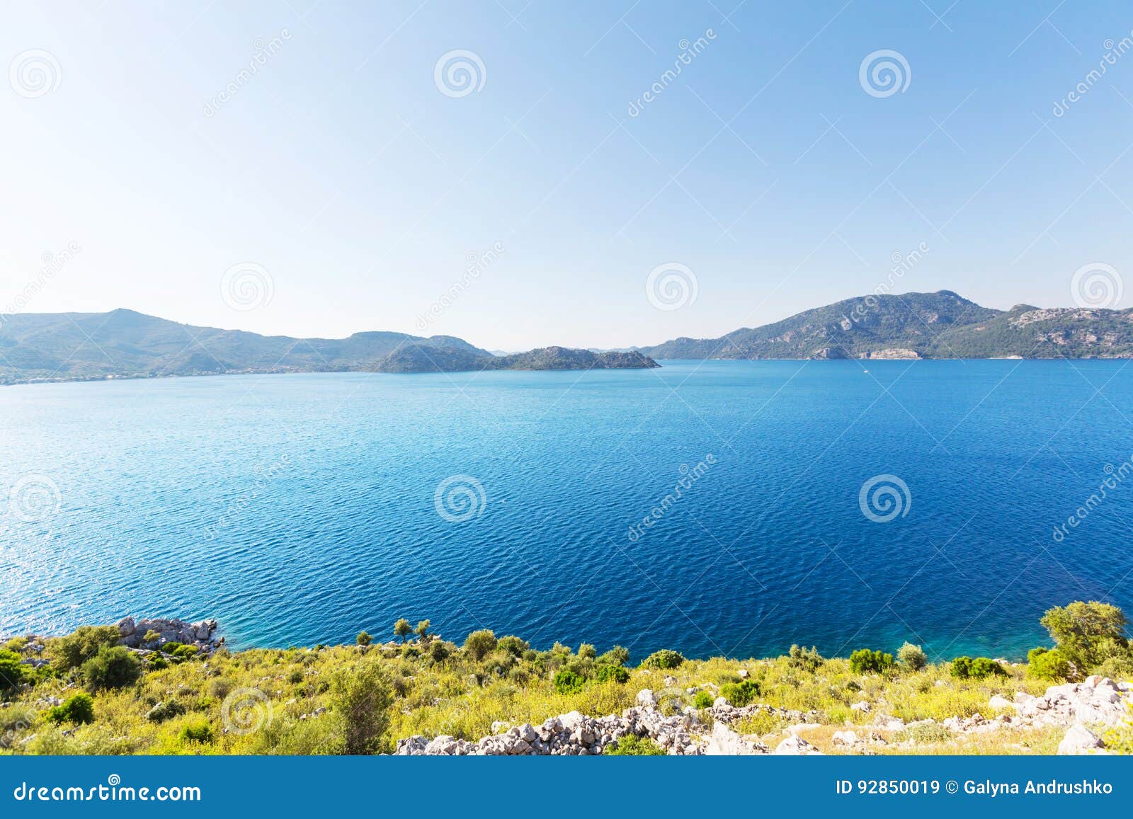 Turkey coast stock image. Image of quiet, coast, famous - 92850019