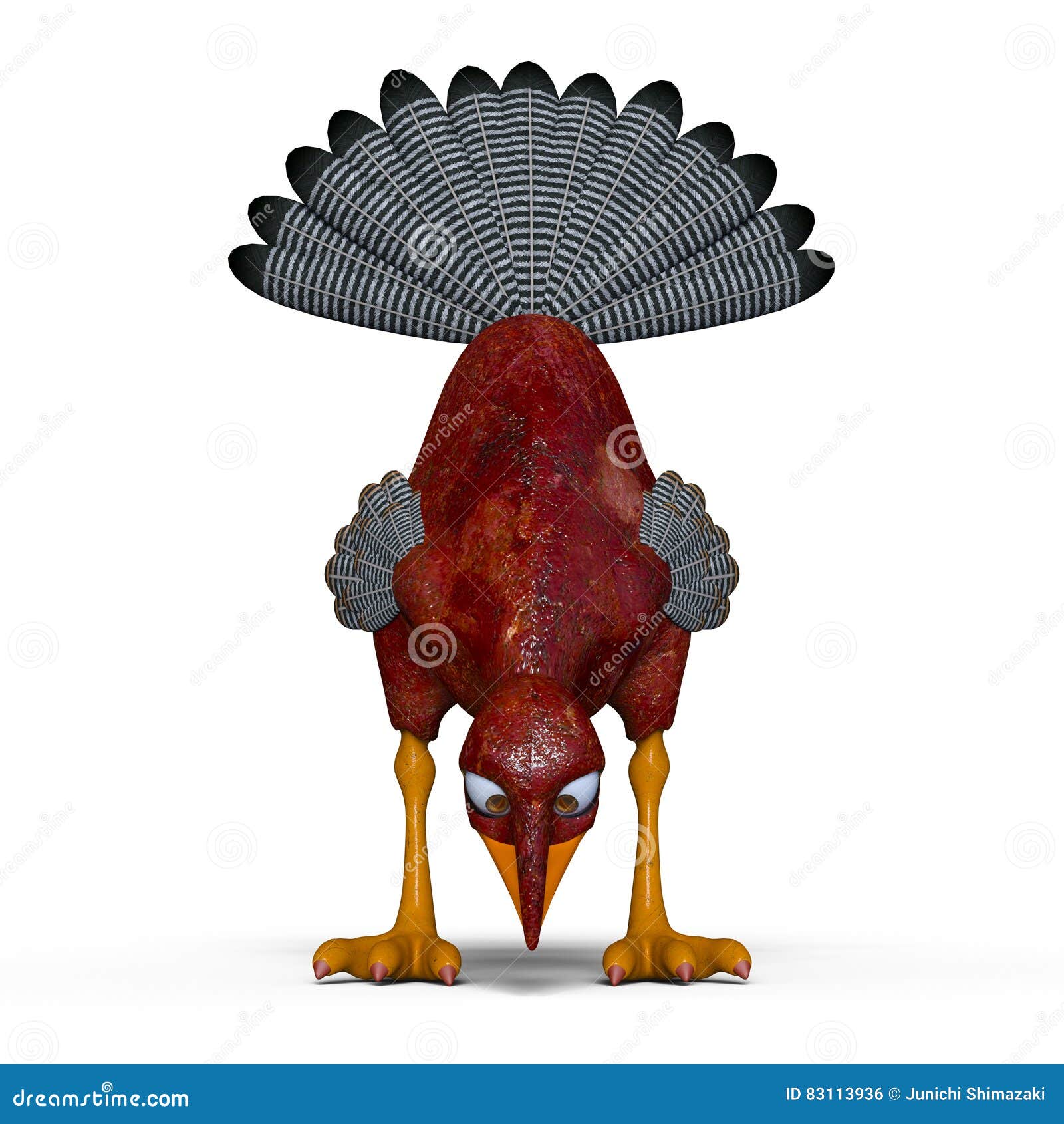 Turkey stock illustration. Illustration of rendering - 83113936