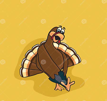 Turkey Dressing stock vector. Illustration of pants, beak - 25261215