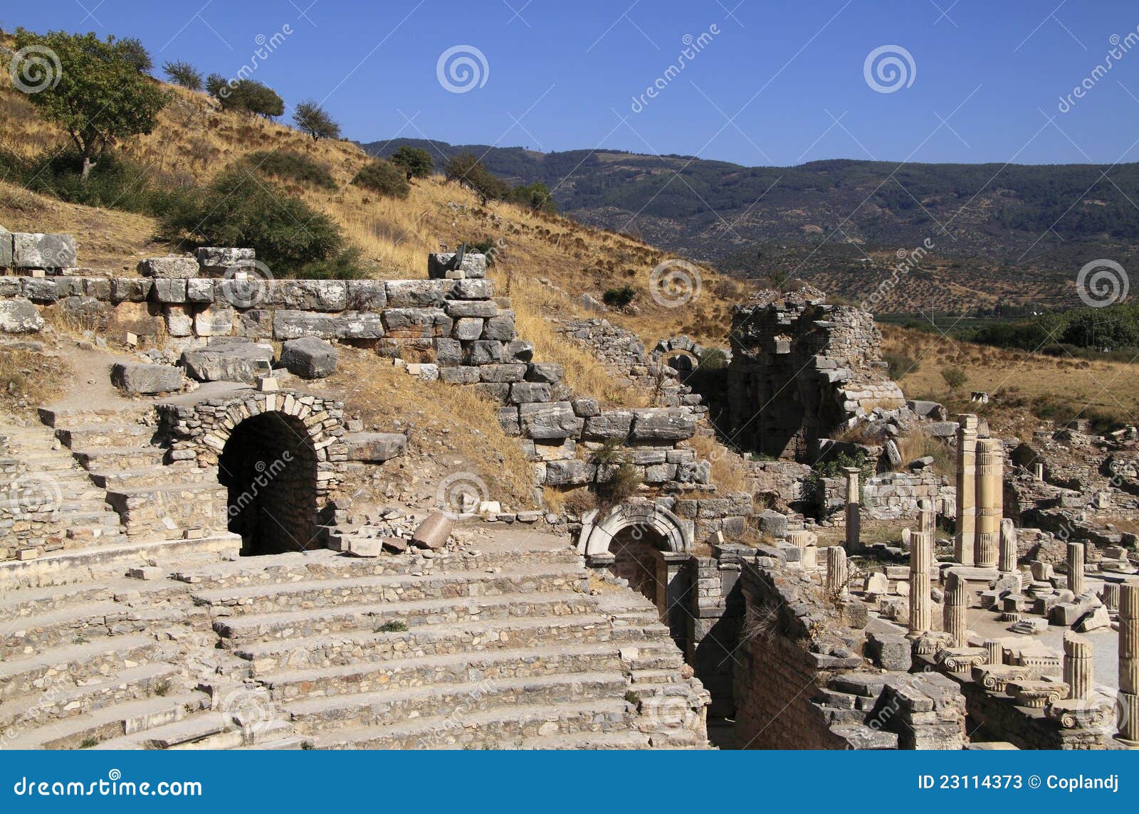 Turkey Ephesus stock image. Image of turkey, stone, heritage - 23114373