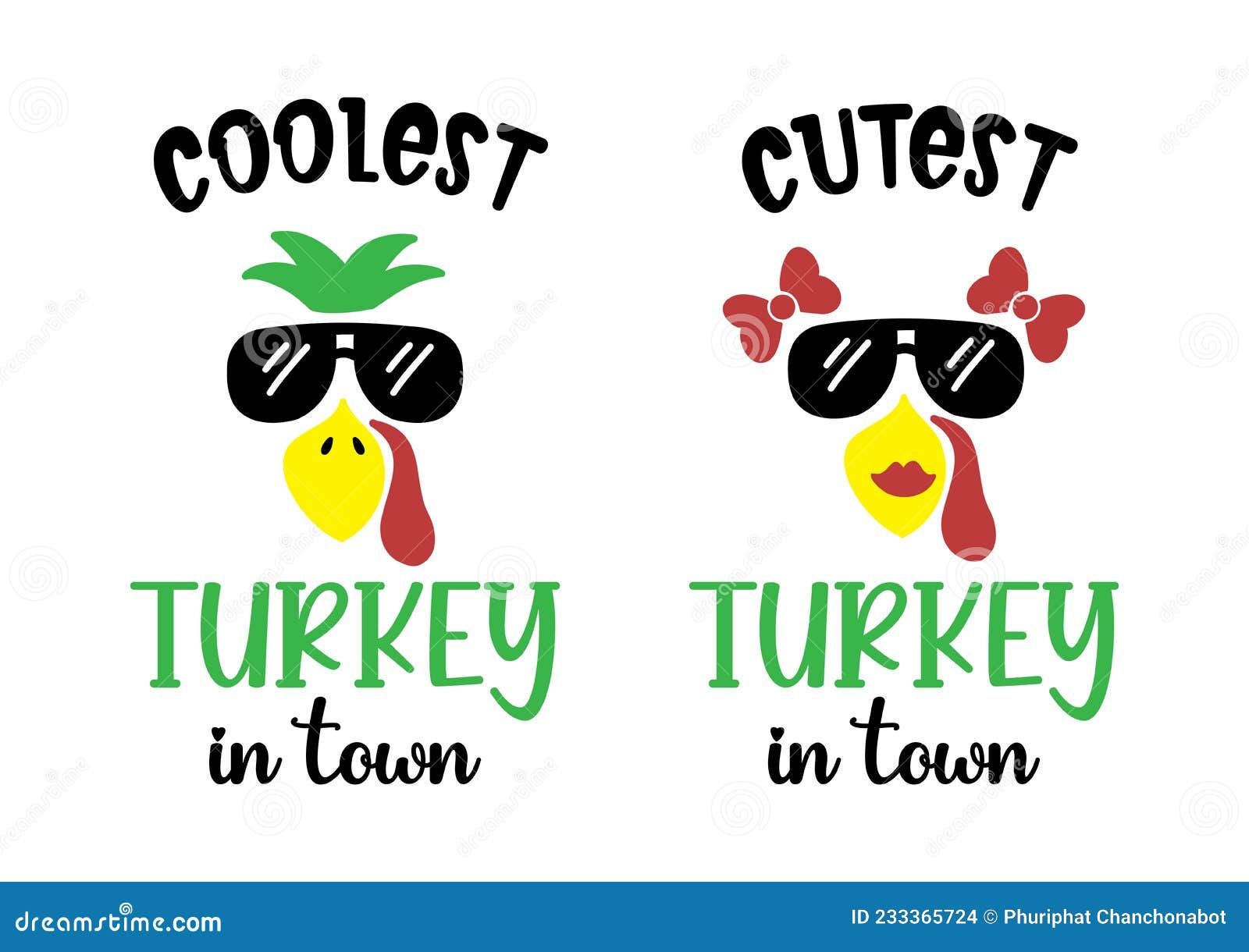 Turkey Face Illustration Vector for Banner Stock Vector - Illustration ...