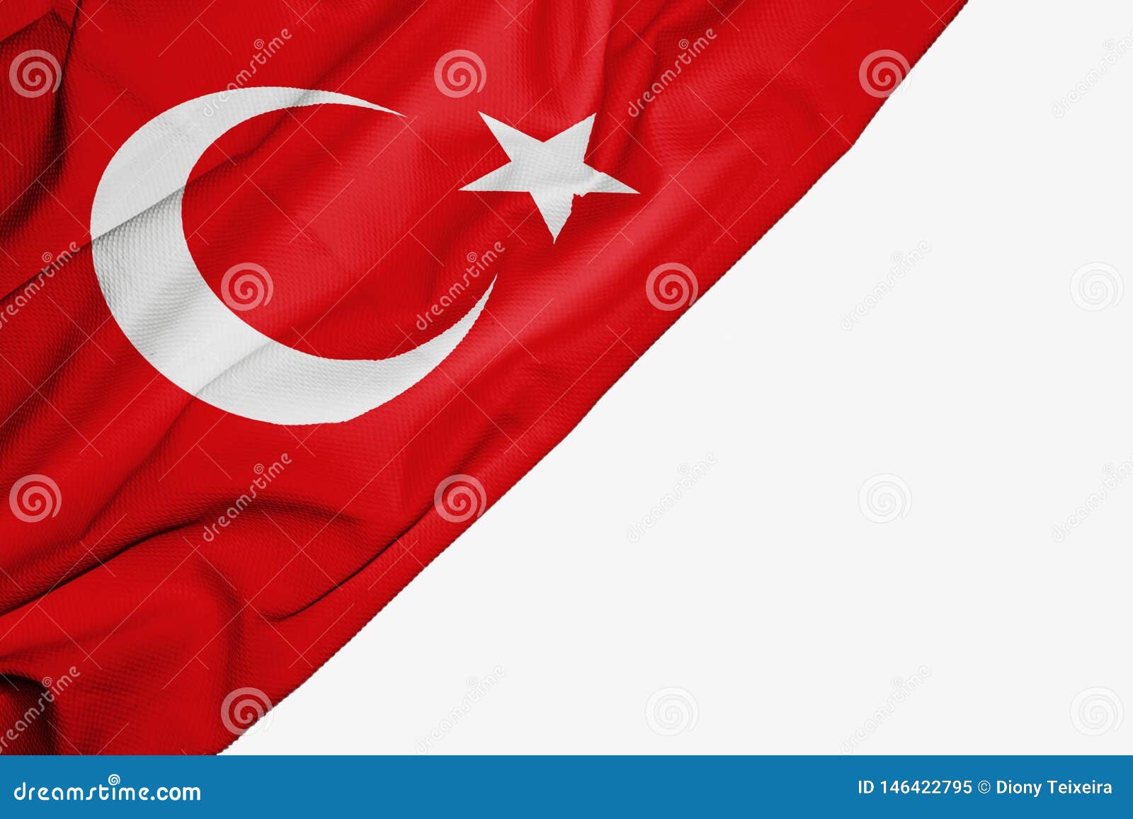 Turkey Flag Vector. Turkish Badge. The Symbol Of Istanbul. Star And ...