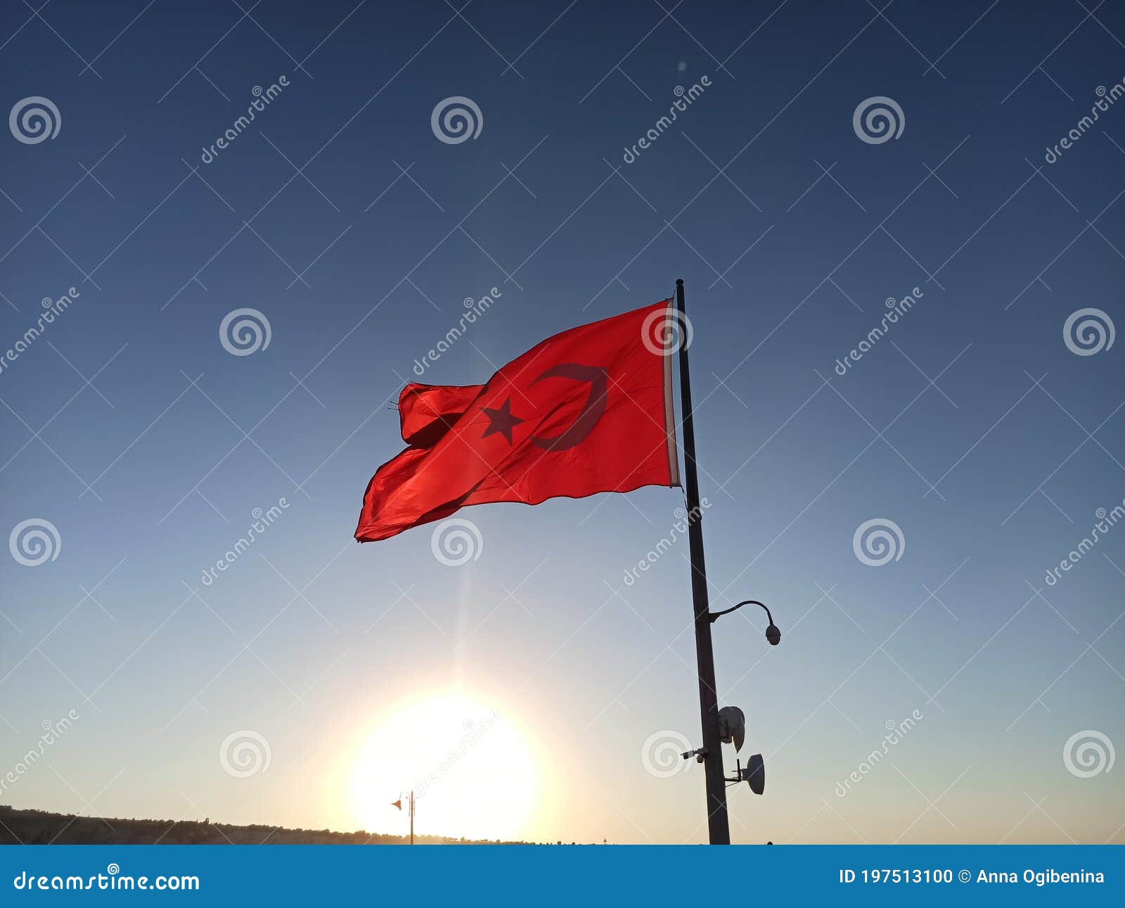 Turkey flag tourism travel stock photo. Image of blue - 197513100