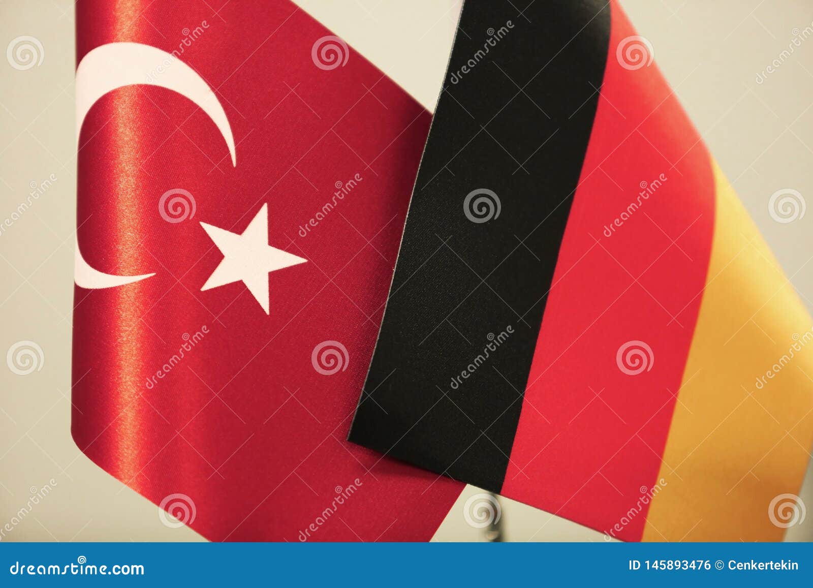 Turkey and Germany flags stock illustration. Illustration of flags ...
