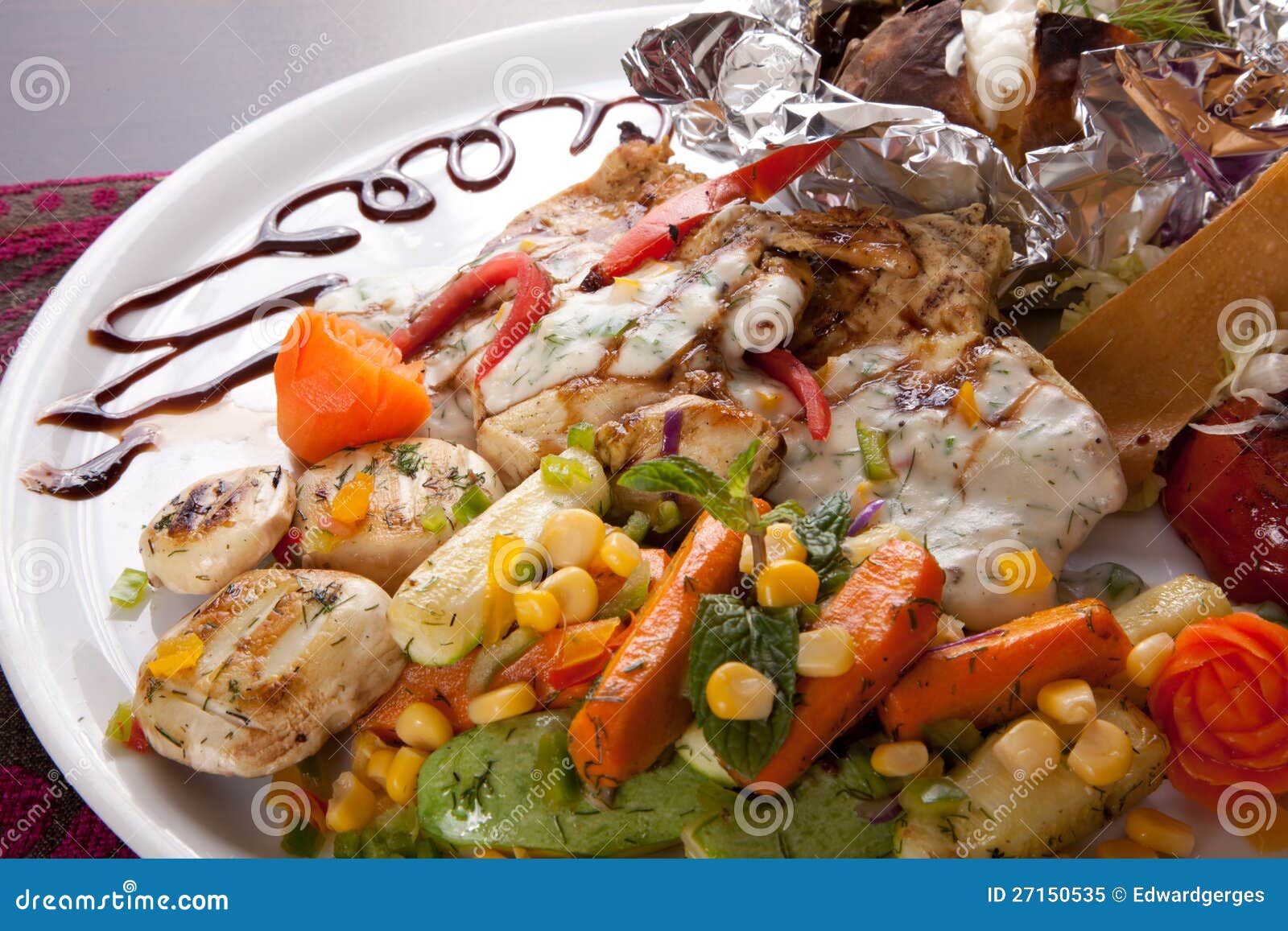 Turkey Grilled stock image. Image of delicious, grilling - 27150535