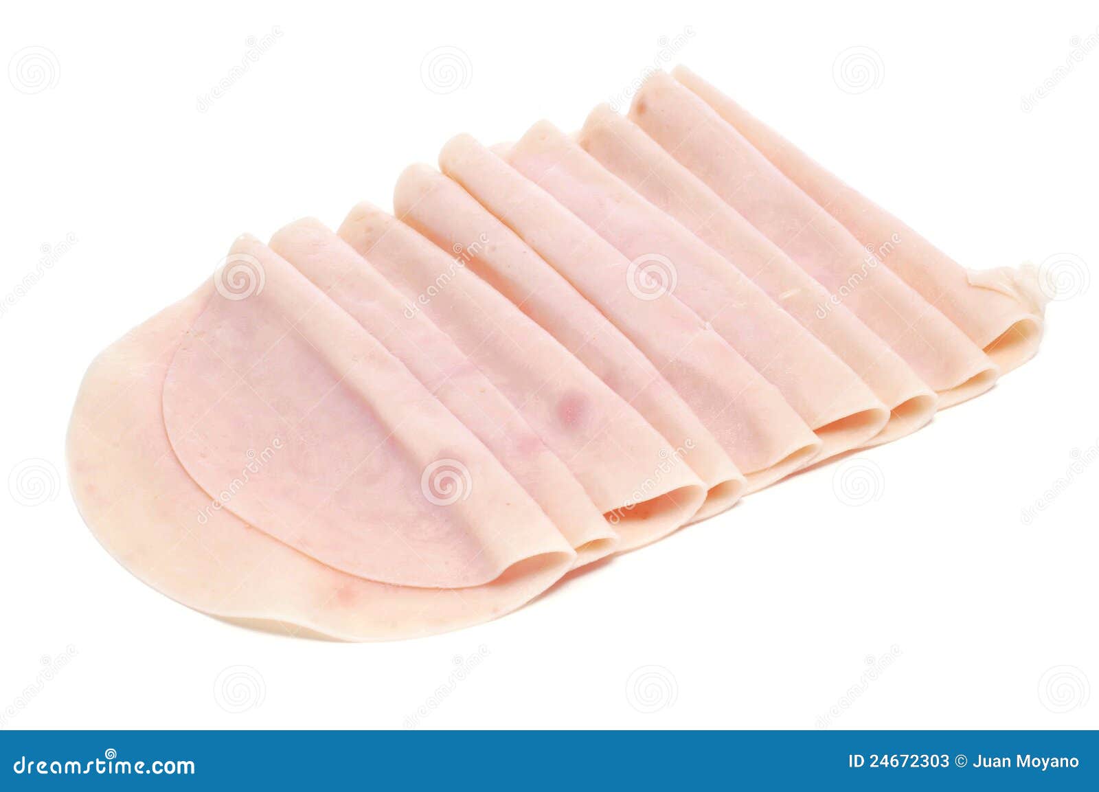 Turkey ham stock image. Image of protein, horizontal - 24672303