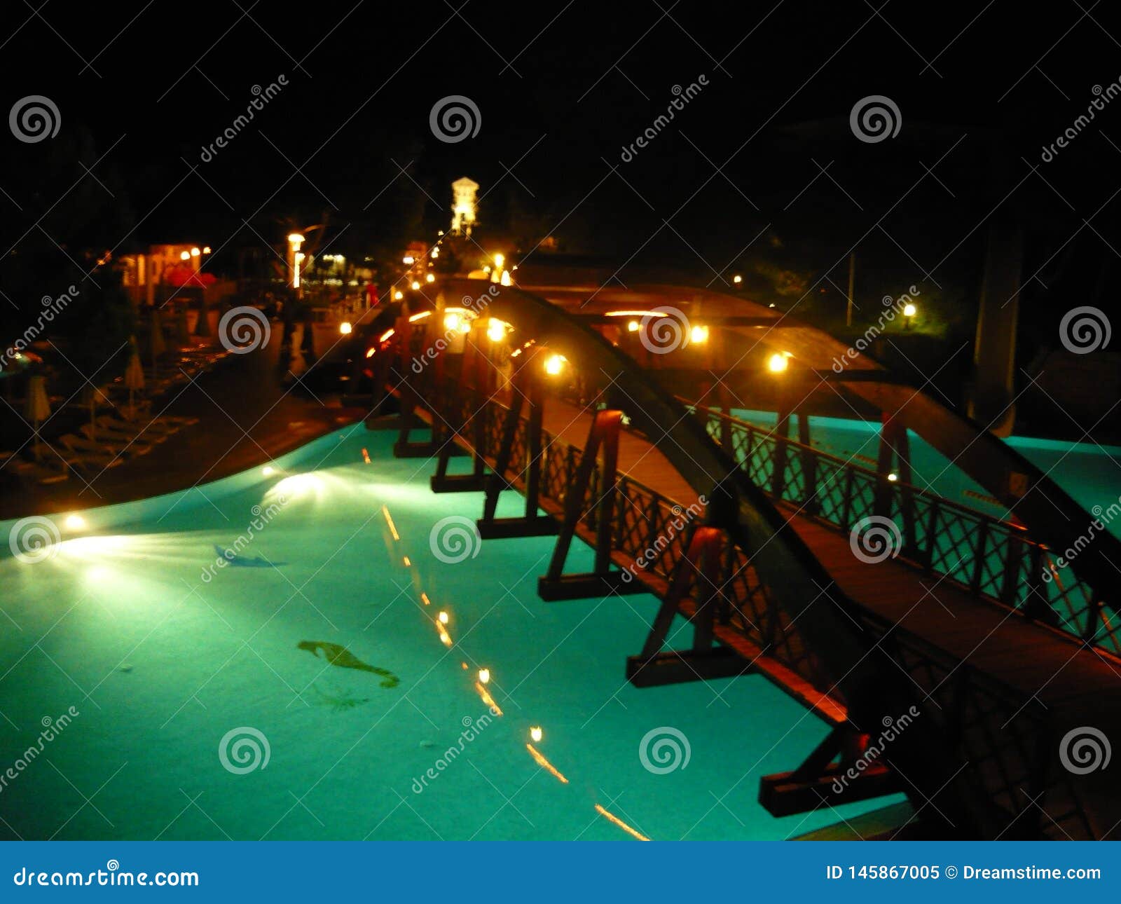 Turkey Hotel, Swimming Pool, Bar, Evening, Swimming Pool Editorial ...
