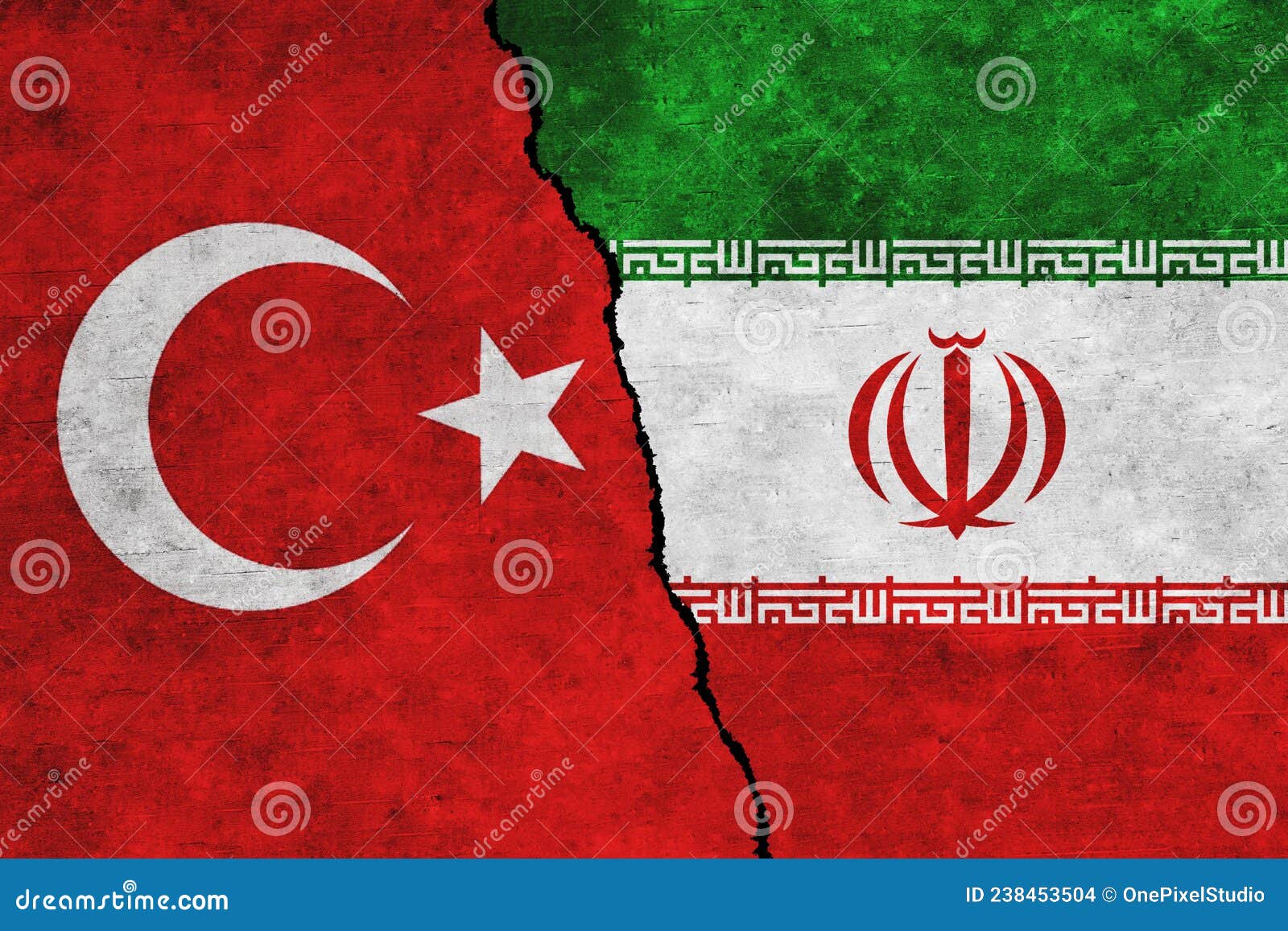 Turkey and Iran stock illustration. Illustration of decrease - 238453504