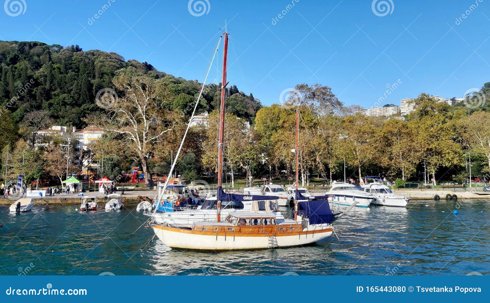 Turkey Istanbul Bosfor Boat Beauty Editorial Image - Image of istanbul ...