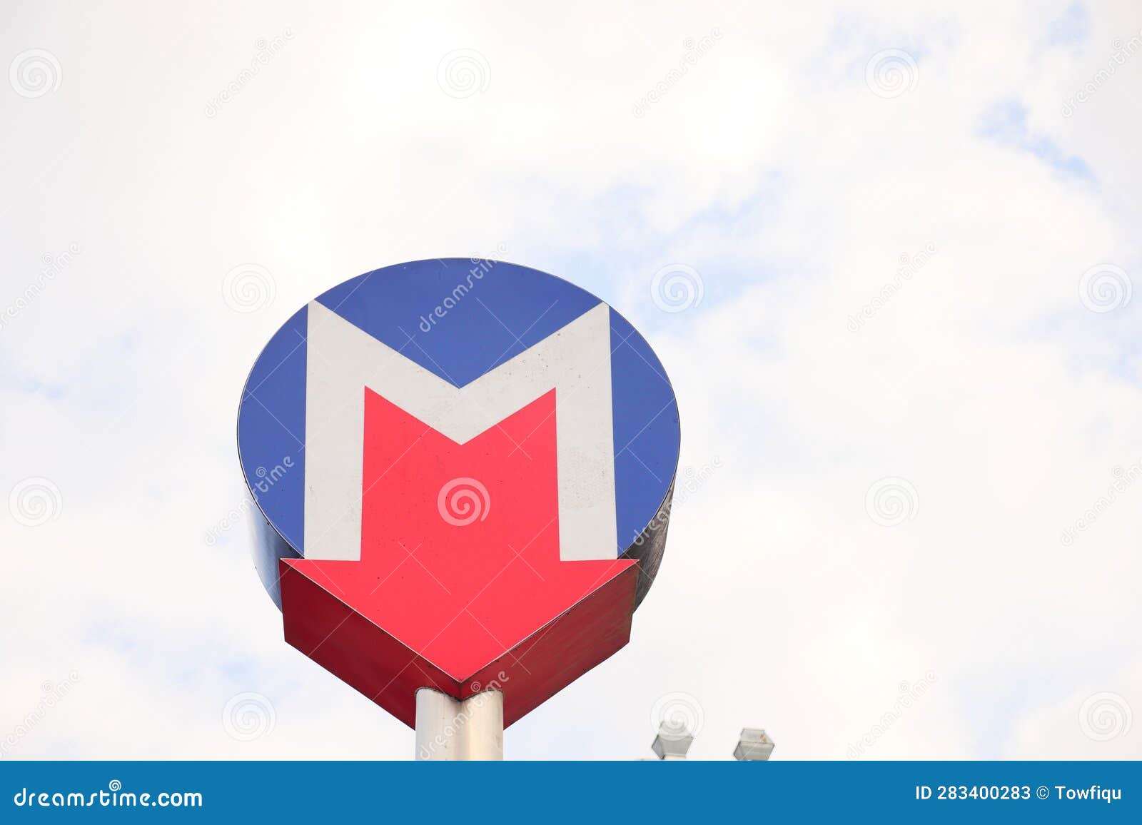 Turkey Istanbul 21 May 2023. Metro Sign for Subway in Istanbul ...