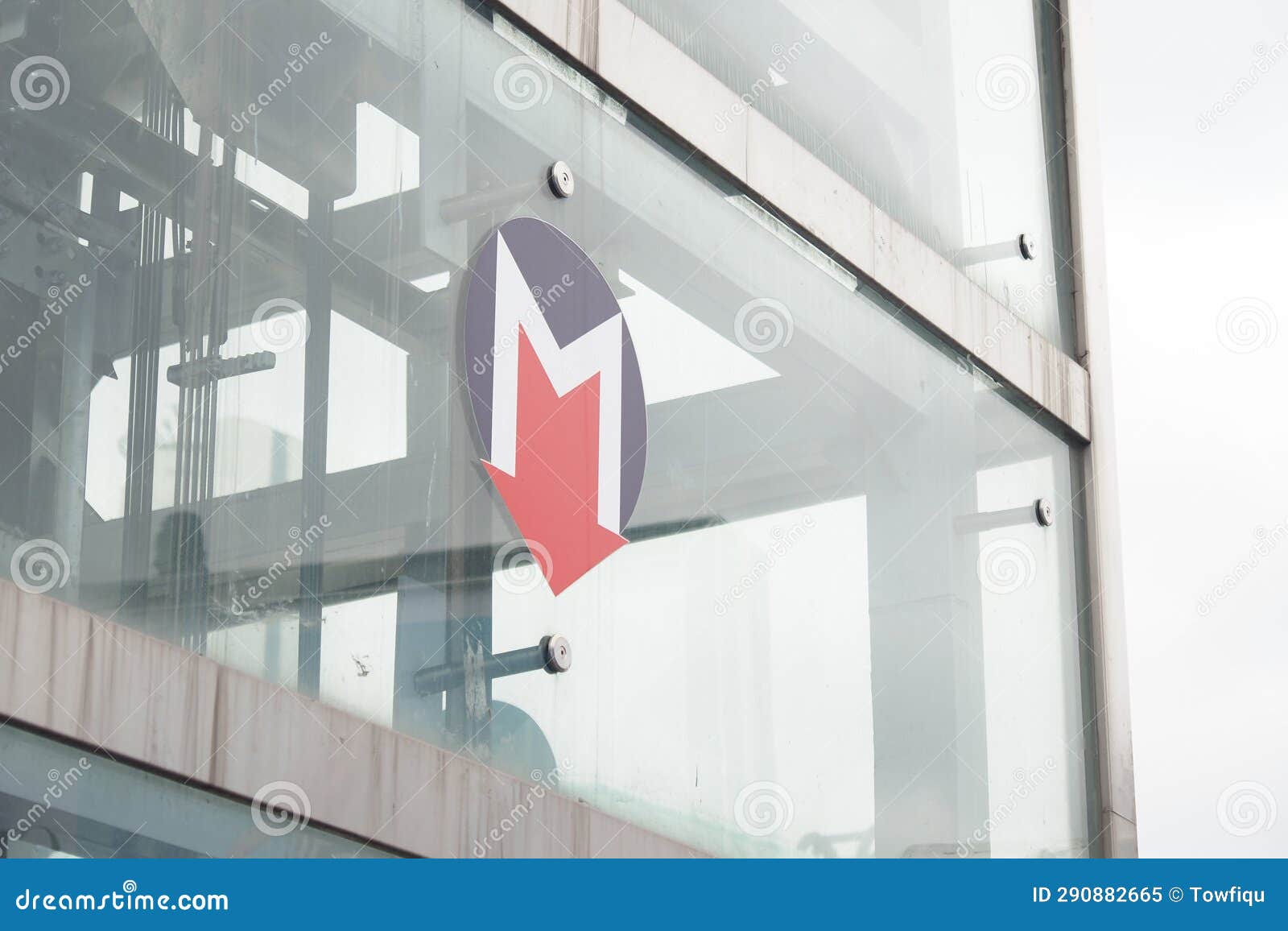 Turkey Istanbul 21 May 2023. Metro Sign for Subway in Istanbul ...