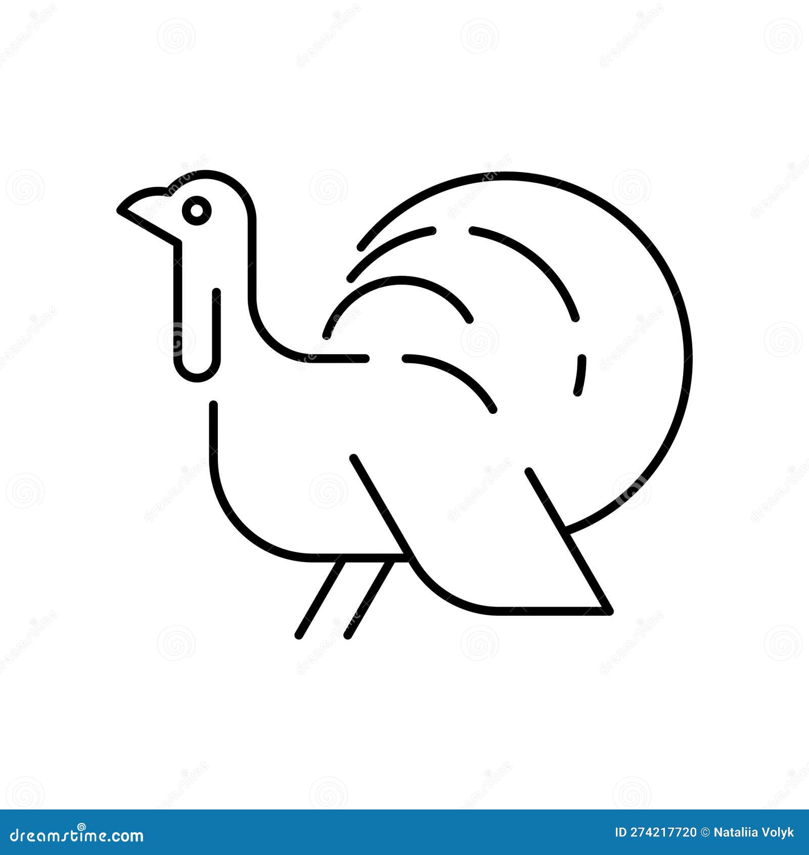 Turkey Logo stock vector. Illustration of graphic, farm - 274217720