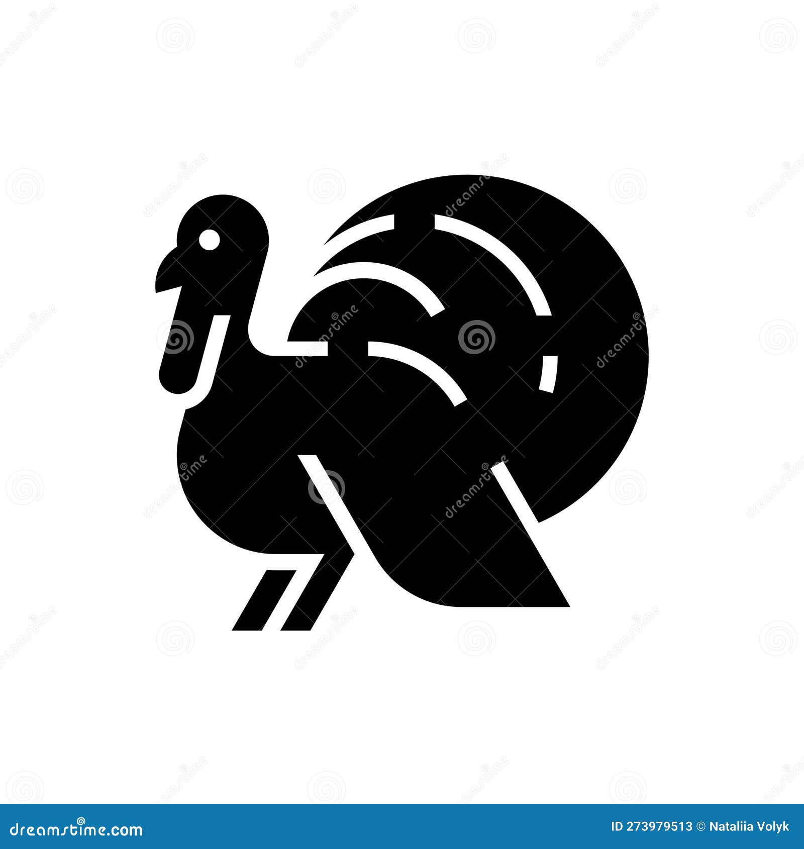 Turkey Logo stock vector. Illustration of graphic, feather - 273979513