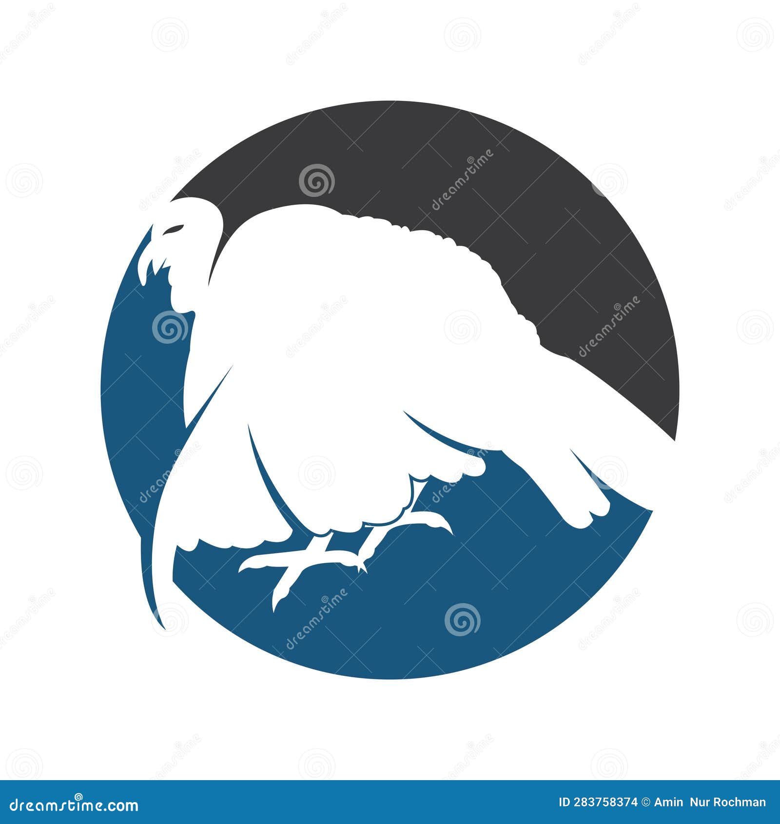 Turkey Logo Vector Design Template, Silhouette Turkey Logo Stock ...