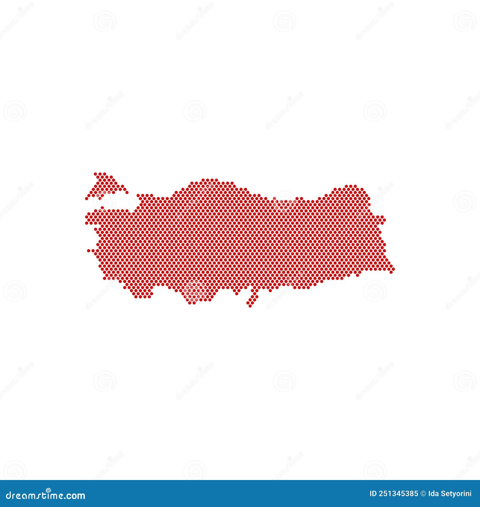 Turkey Map Logo Vector Template Stock Illustration - Illustration of ...