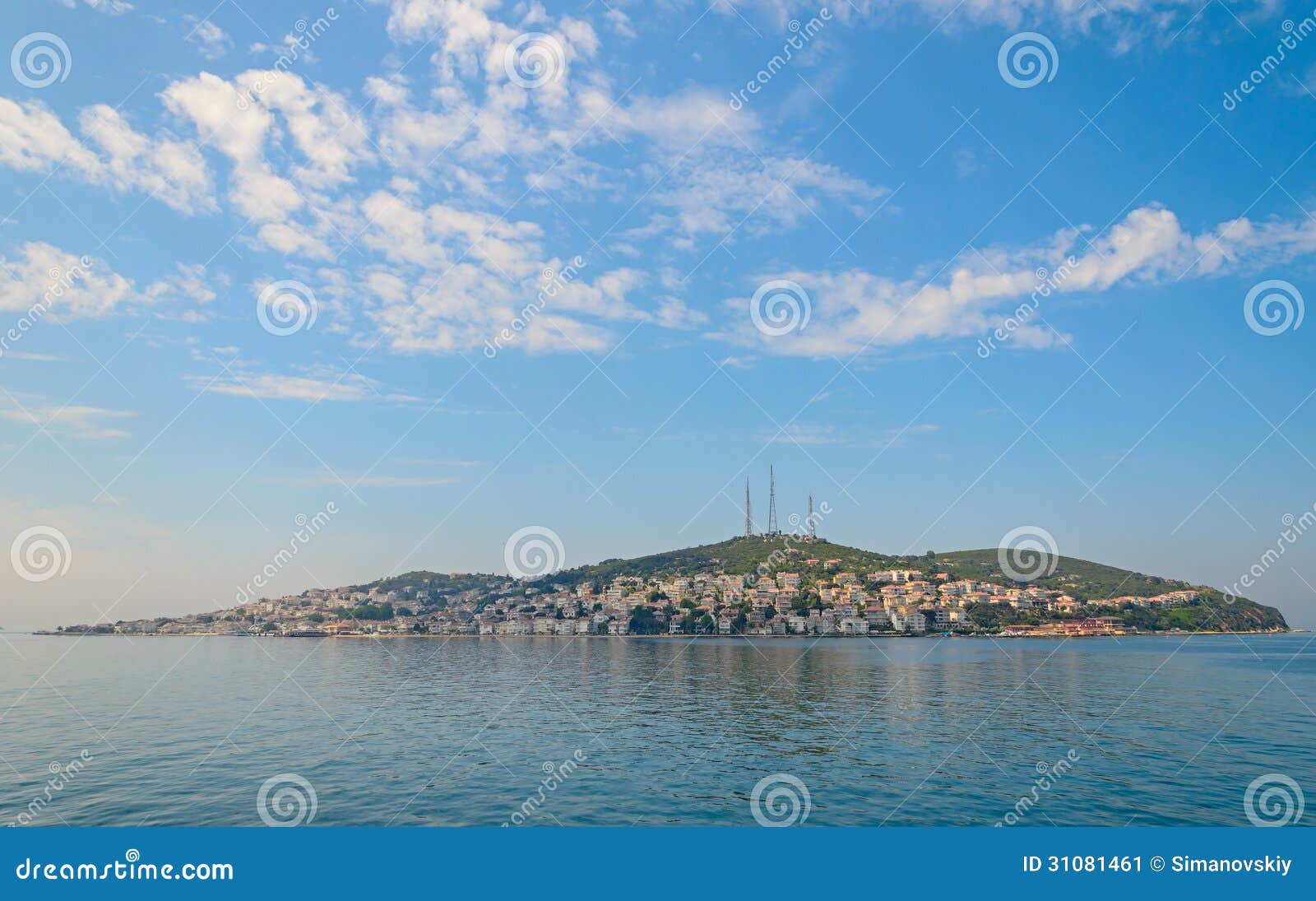 Turkey, the Marmara sea. stock image. Image of istanbul - 31081461