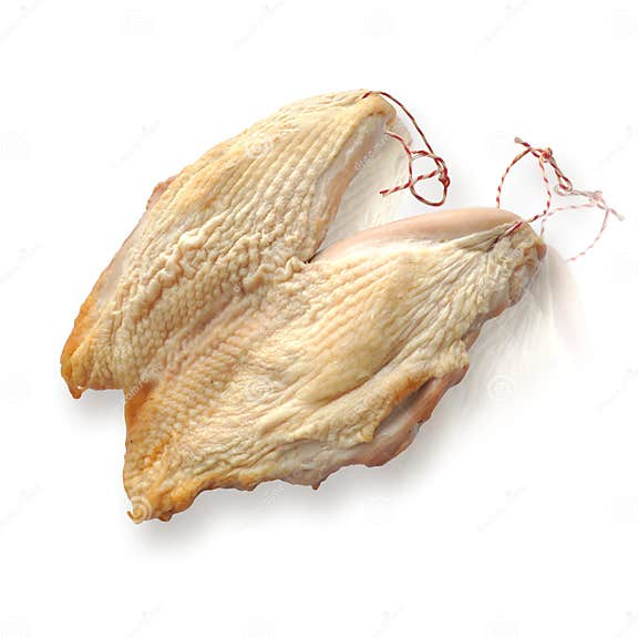 Turkey meat on white stock image. Image of bird, color - 22343111