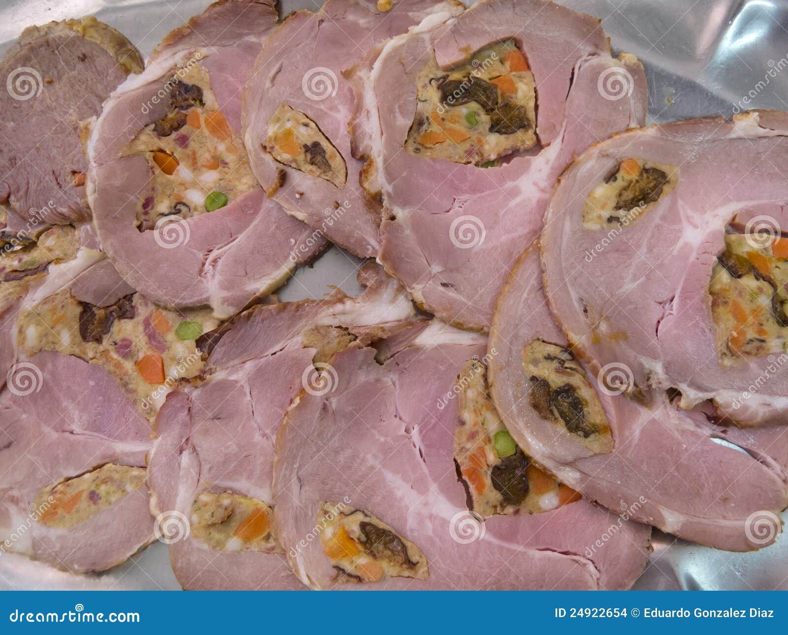 Turkey round stock photo. Image of stuffed, poultry, plum - 24922654