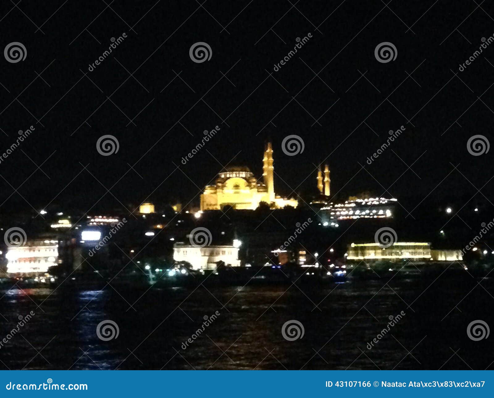 Turkey scene stock photo. Image of scene, night, mosque - 43107166