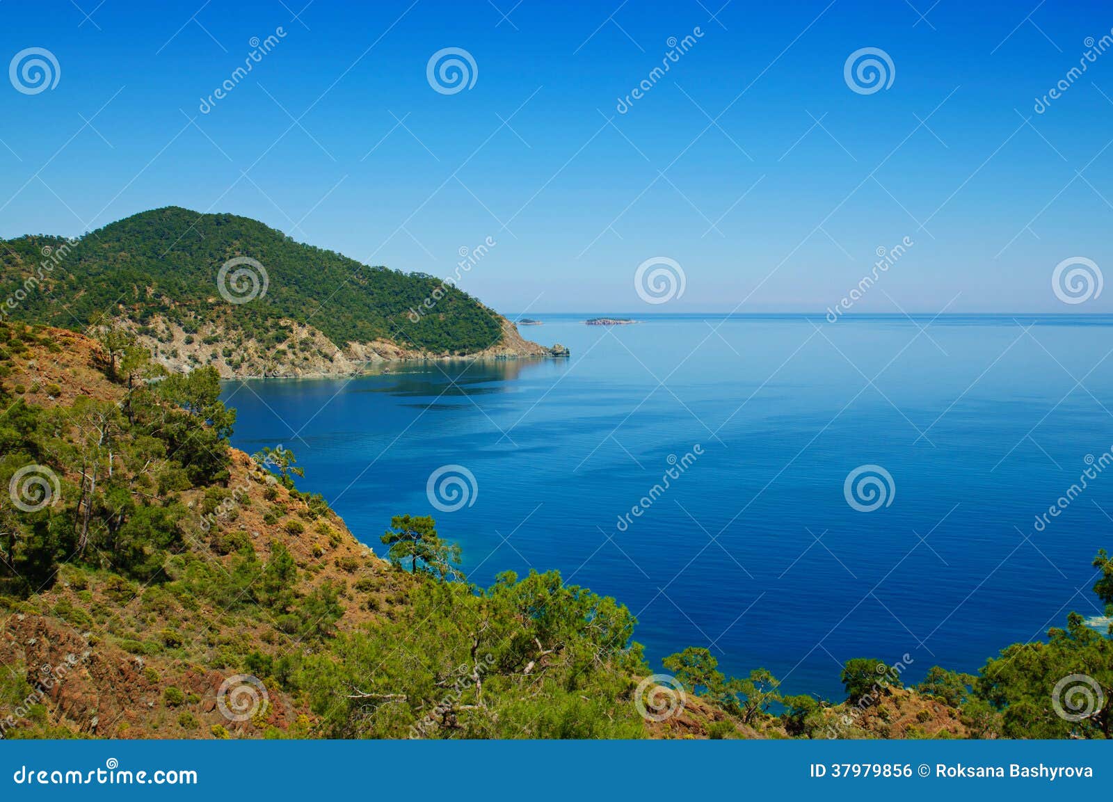 Turkey sea landscape stock photo. Image of nature, paradise - 37979856