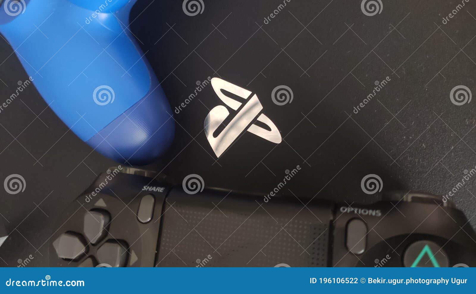 Turkey, September 10 2020: PS4 Console Background. Playstation 4 ...