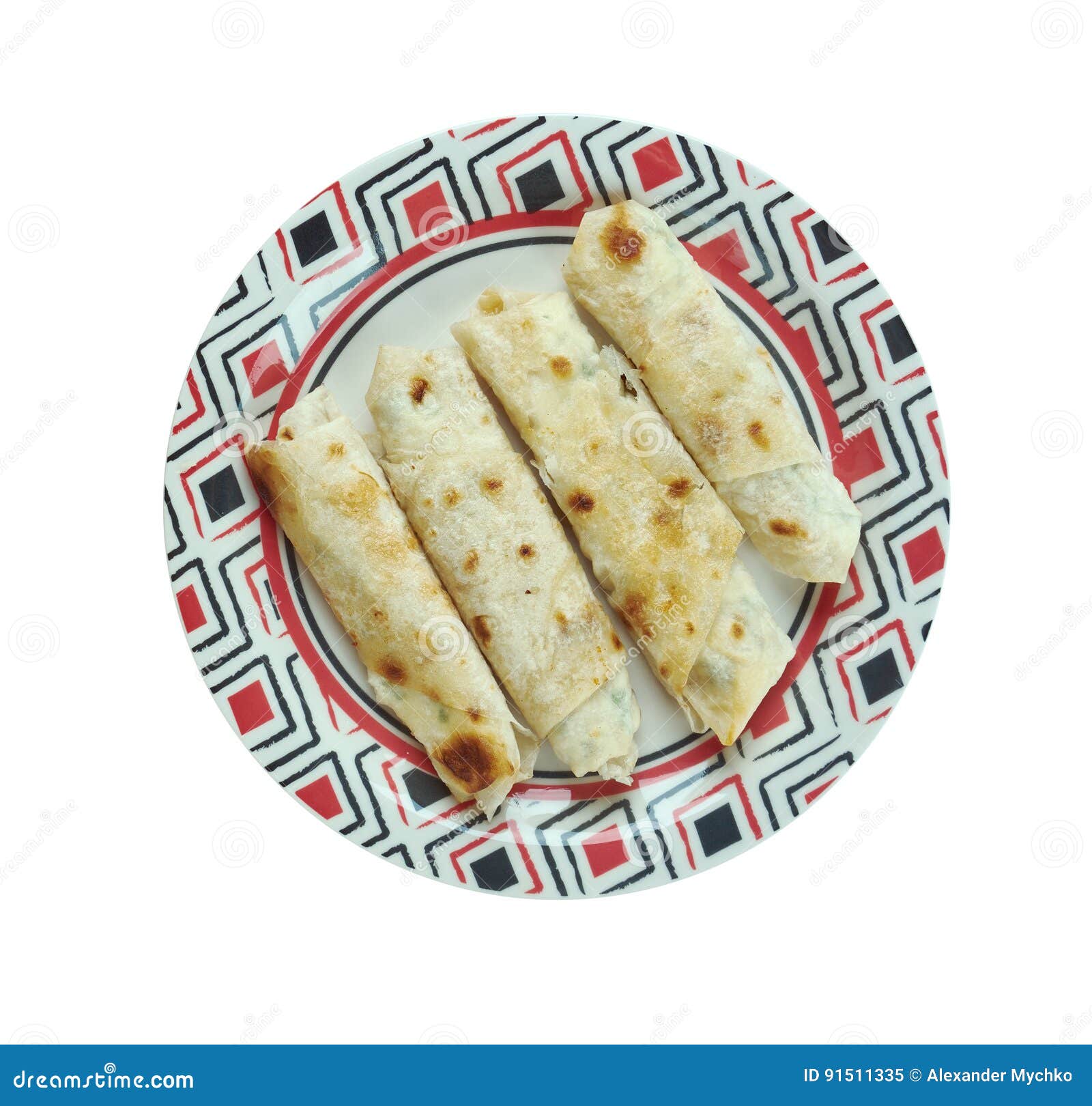 Turkey Stuffed Cheese Pastries Stock Image - Image of meal, east: 91511335