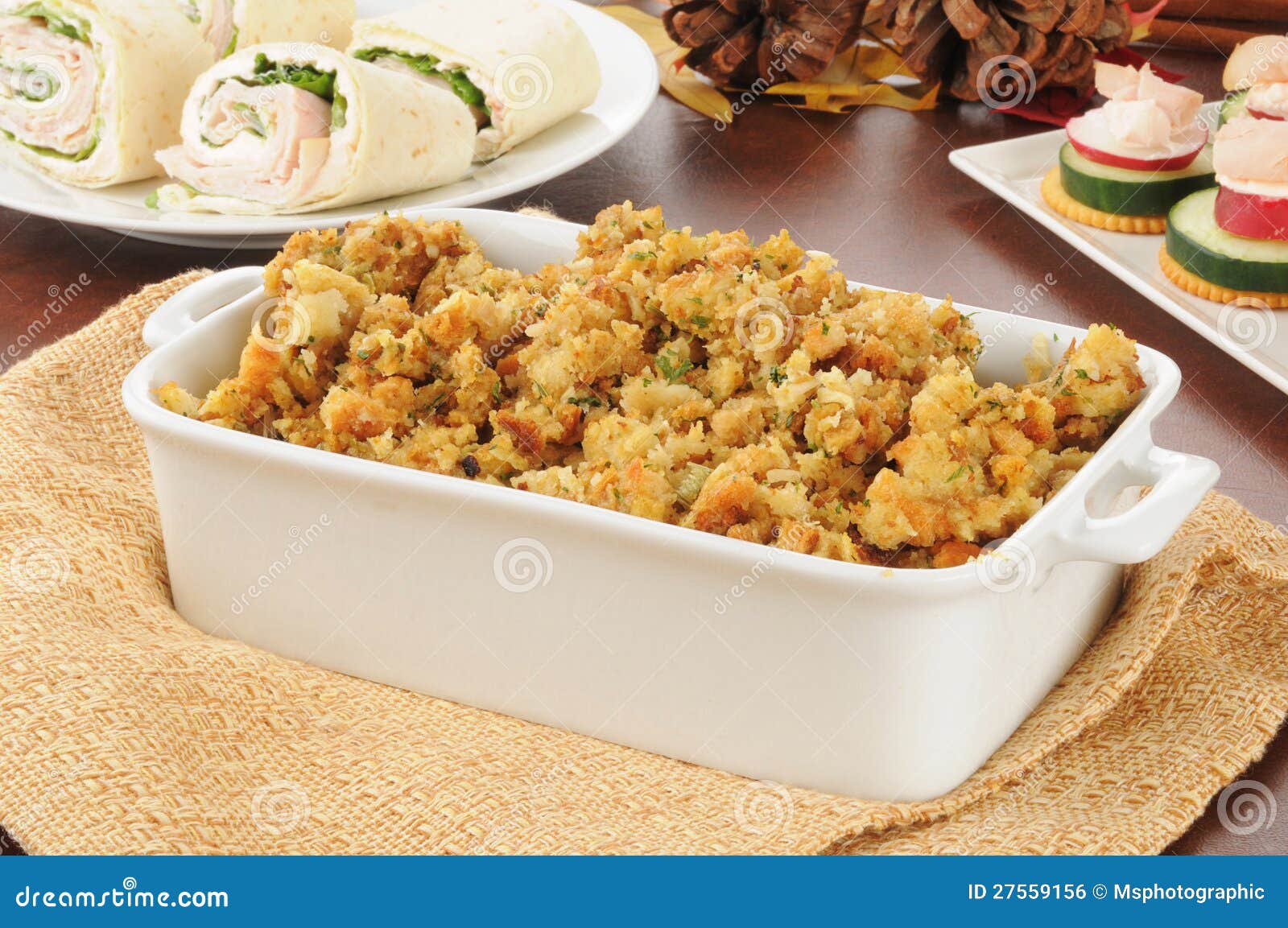Turkey stuffing stock photo. Image of pinwheels, snacks - 27559156