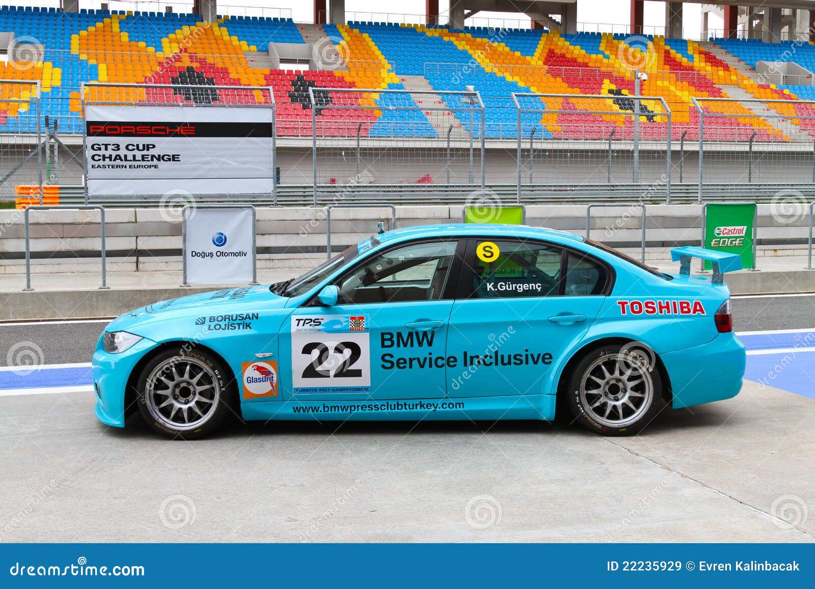 Turkey Track Championship editorial stock image. Image of driver - 22235929