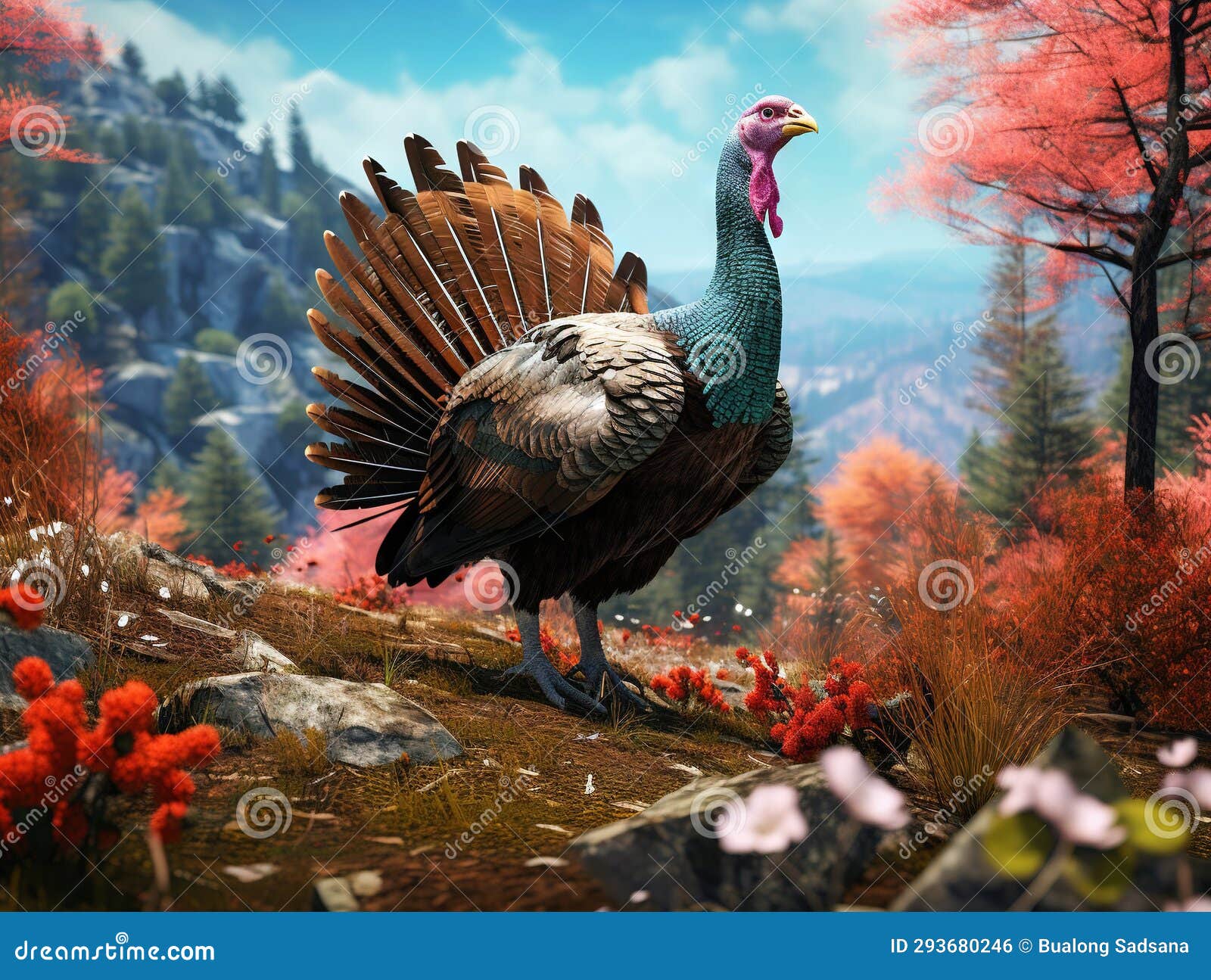 Turkey stock illustration. Illustration of beautiful - 293680246